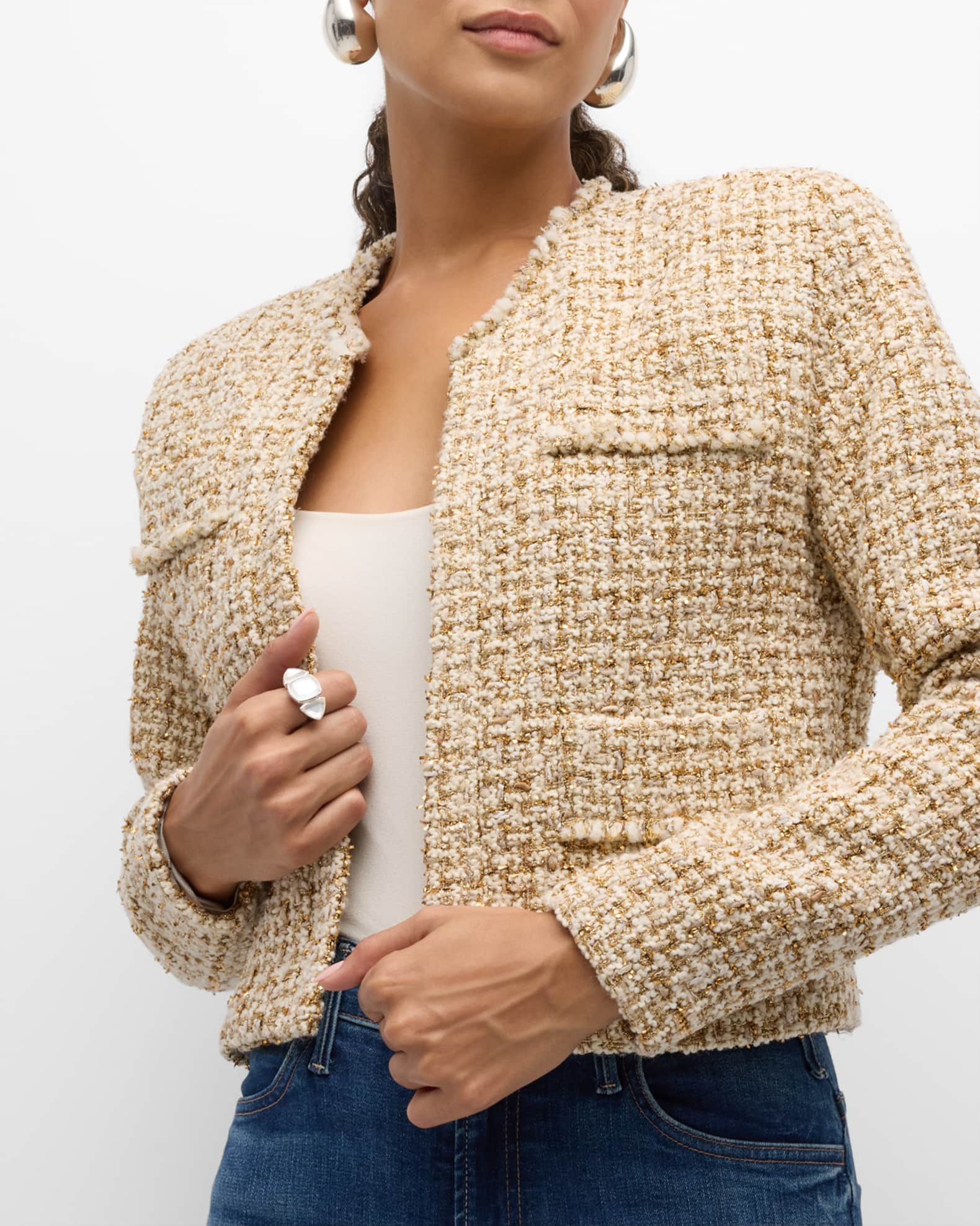 Iro Corali Tweed Jacket | Neiman Marcus
