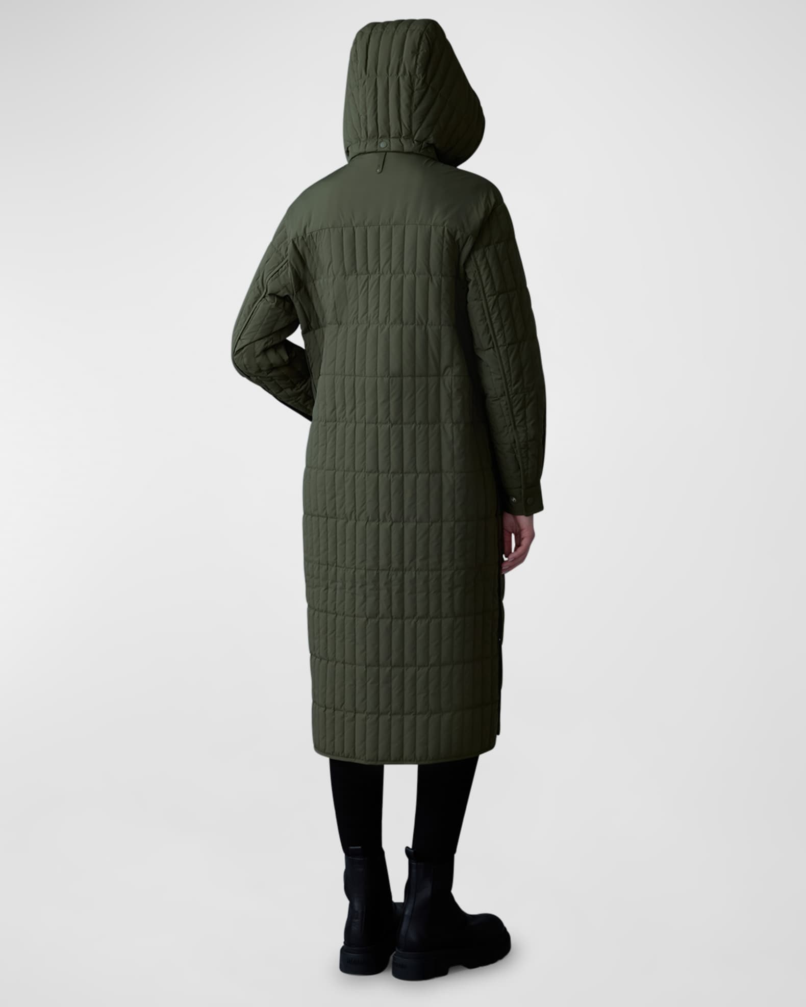 Mackage Tadoka Lightweight Water-Resistant Vertical Quilted Coat ...