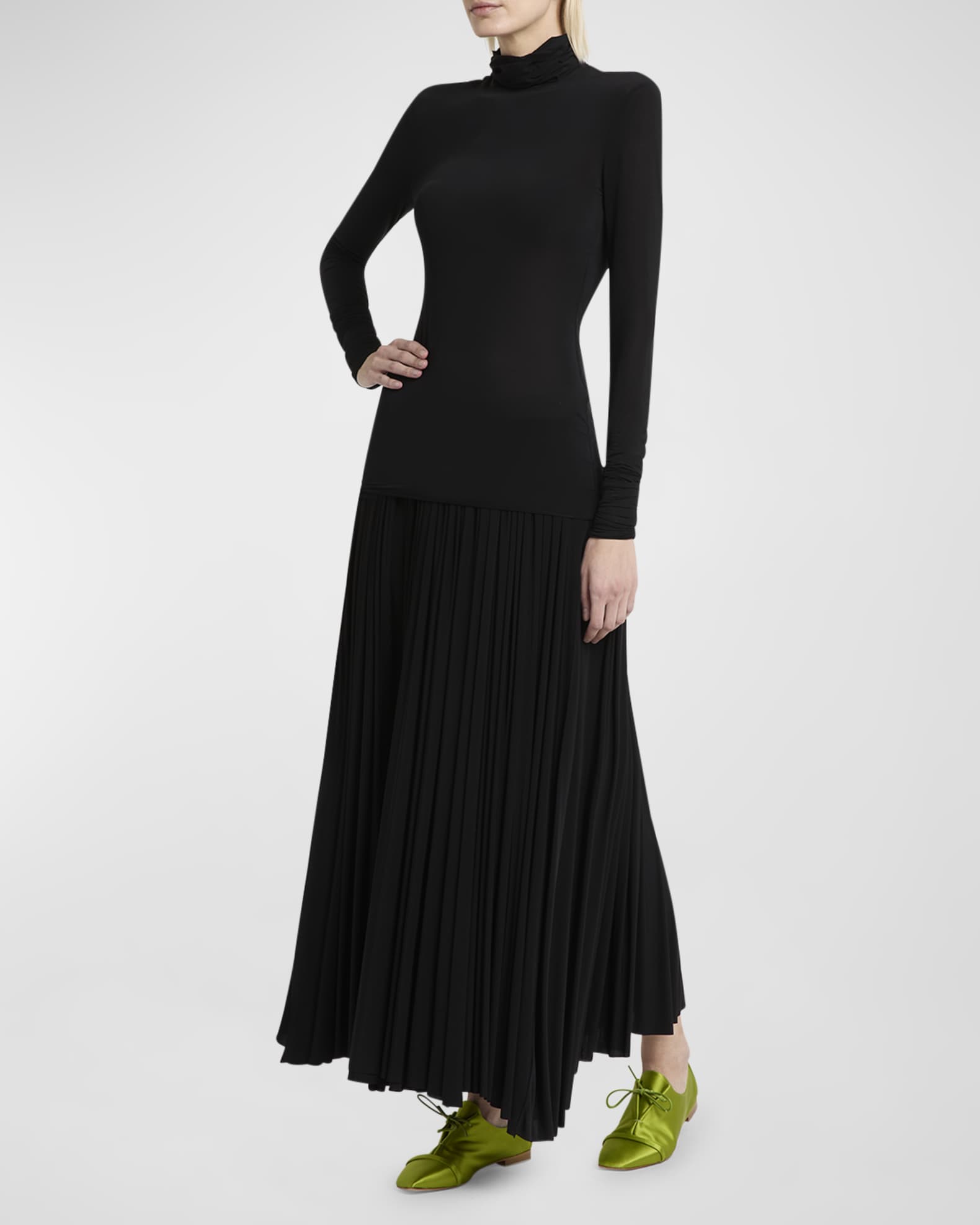 Philosophy di Lorenzo Serafini Fluid Jersey Turtleneck | Neiman Marcus