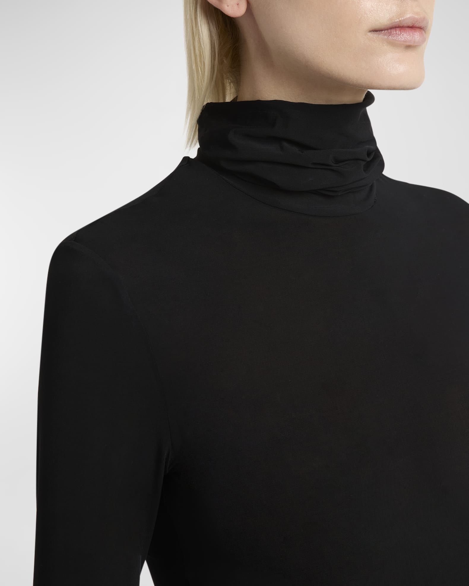 Philosophy di Lorenzo Serafini Fluid Jersey Turtleneck | Neiman Marcus