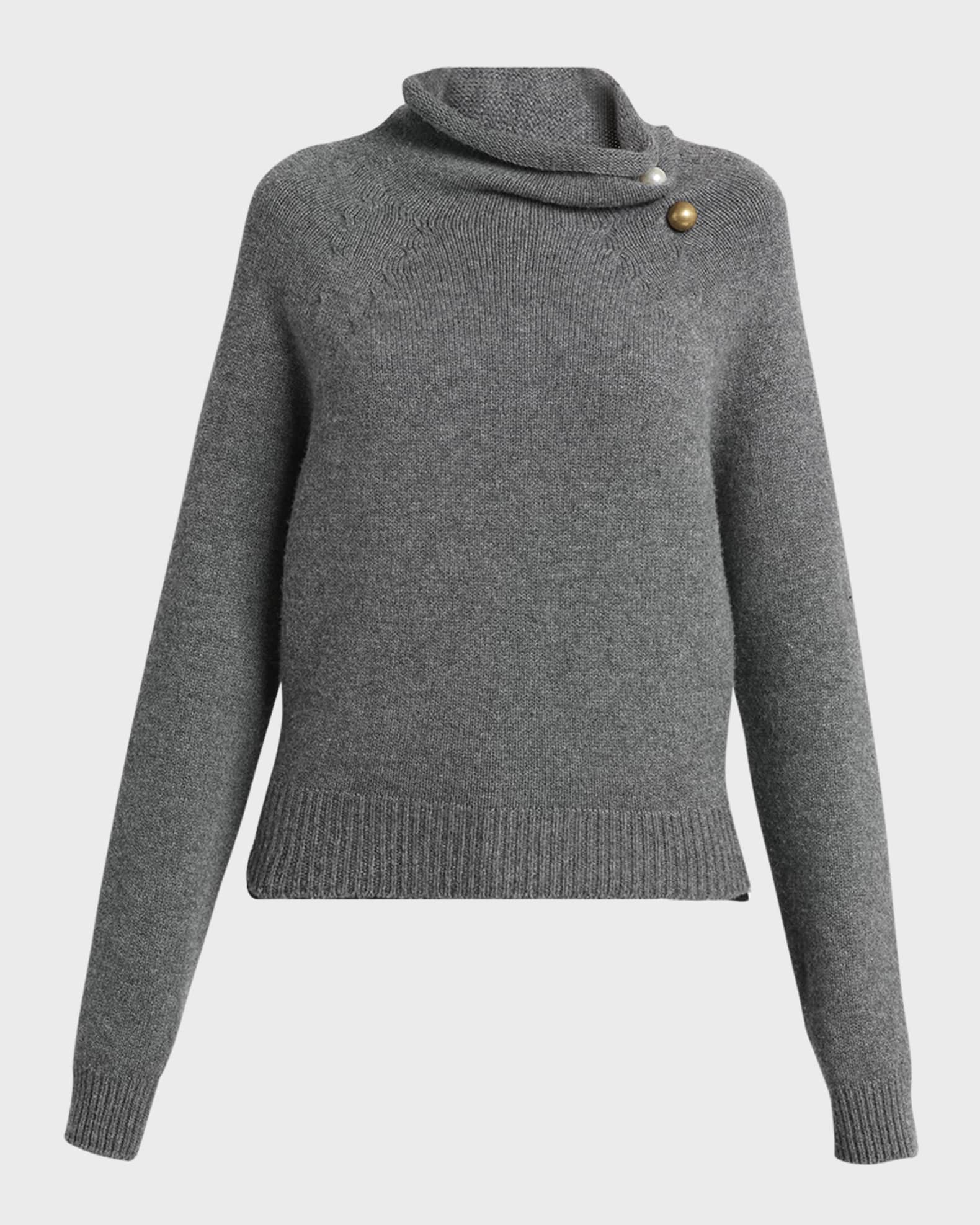 Philosophy di Lorenzo Serafini Cashmere Embellished Turtleneck | Neiman ...
