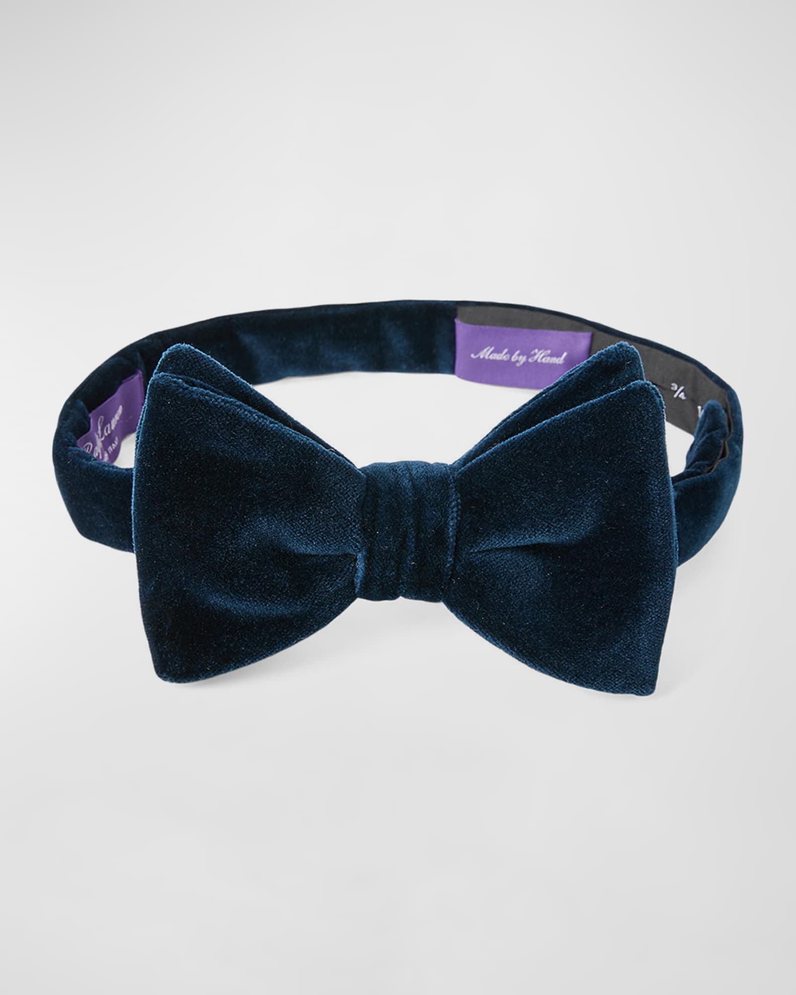 Ralph Lauren Purple Label Men's Pre-Tied Velvet Bow Tie | Neiman Marcus