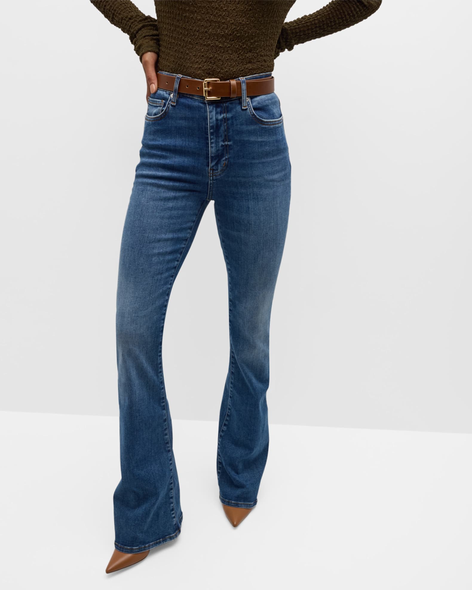 FRAME Le High Flare Jeans | Neiman Marcus