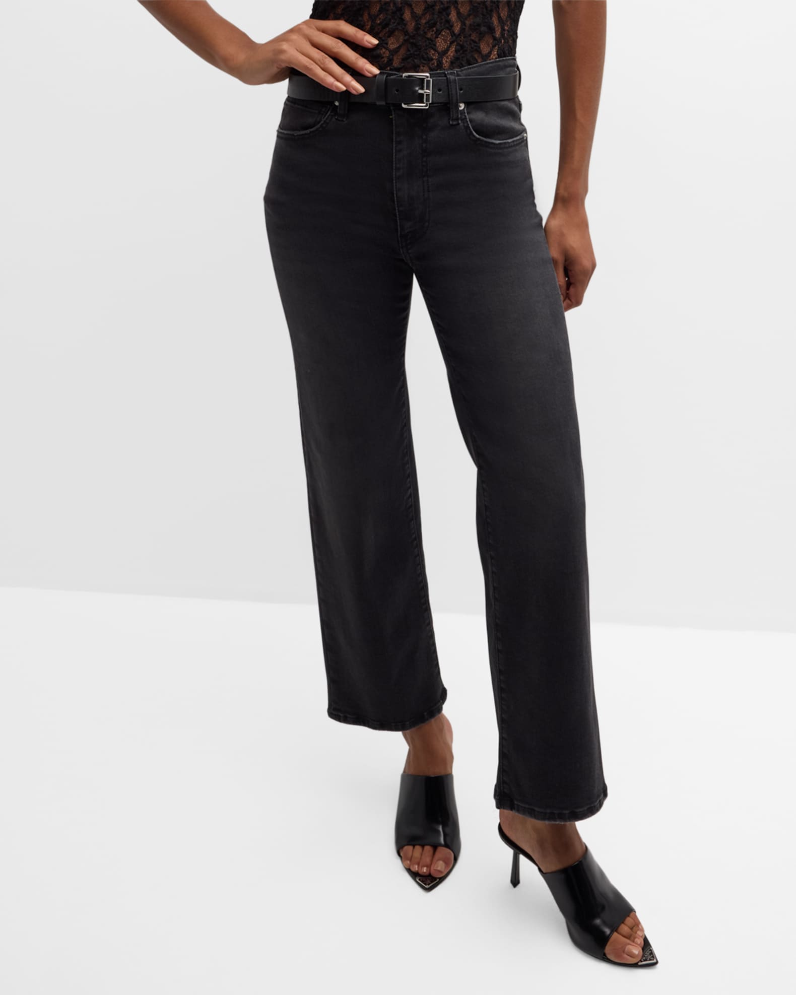 Le Sleek Straight Jeans | Neiman Marcus