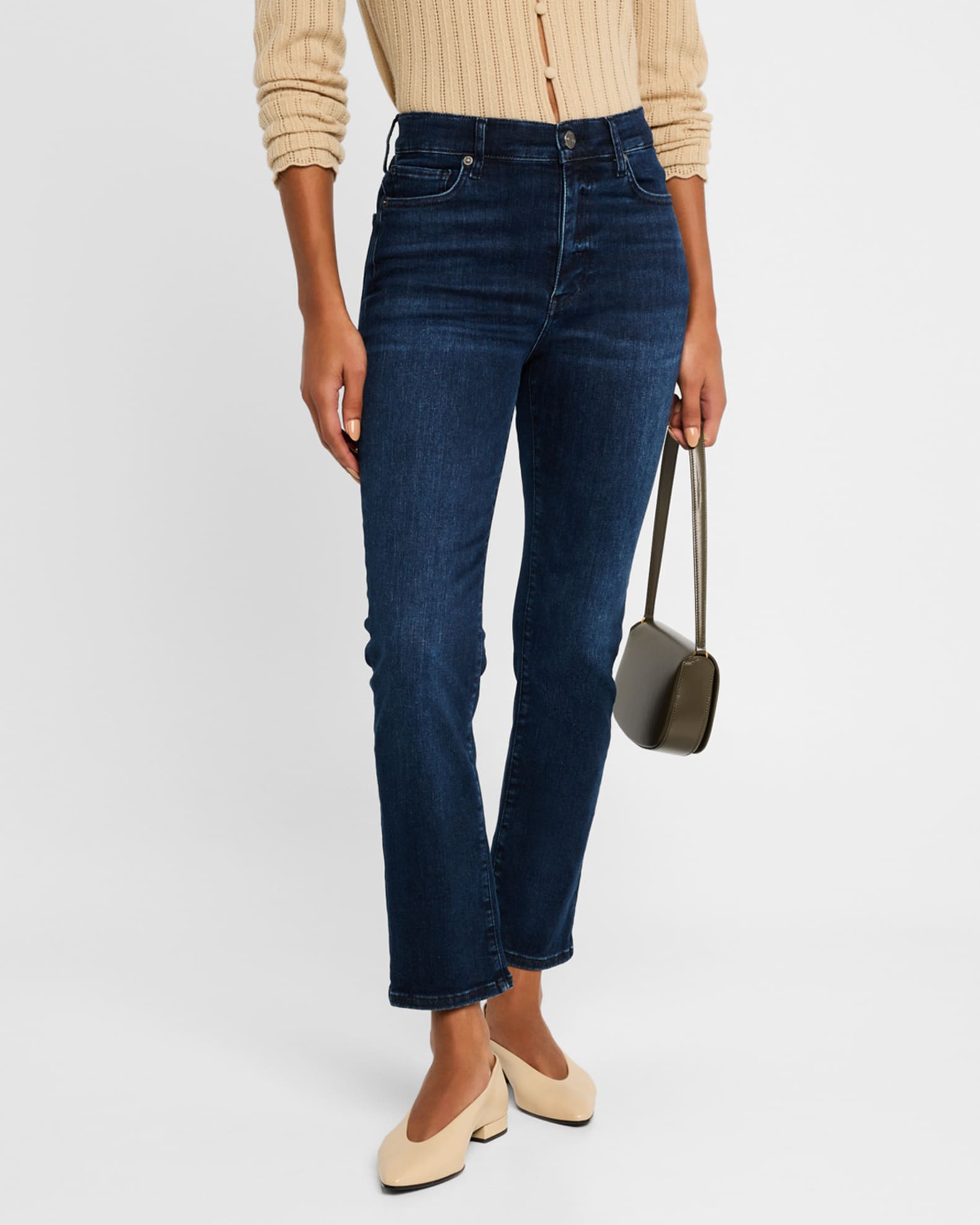 FRAME Le High Straight Jeans | Neiman Marcus