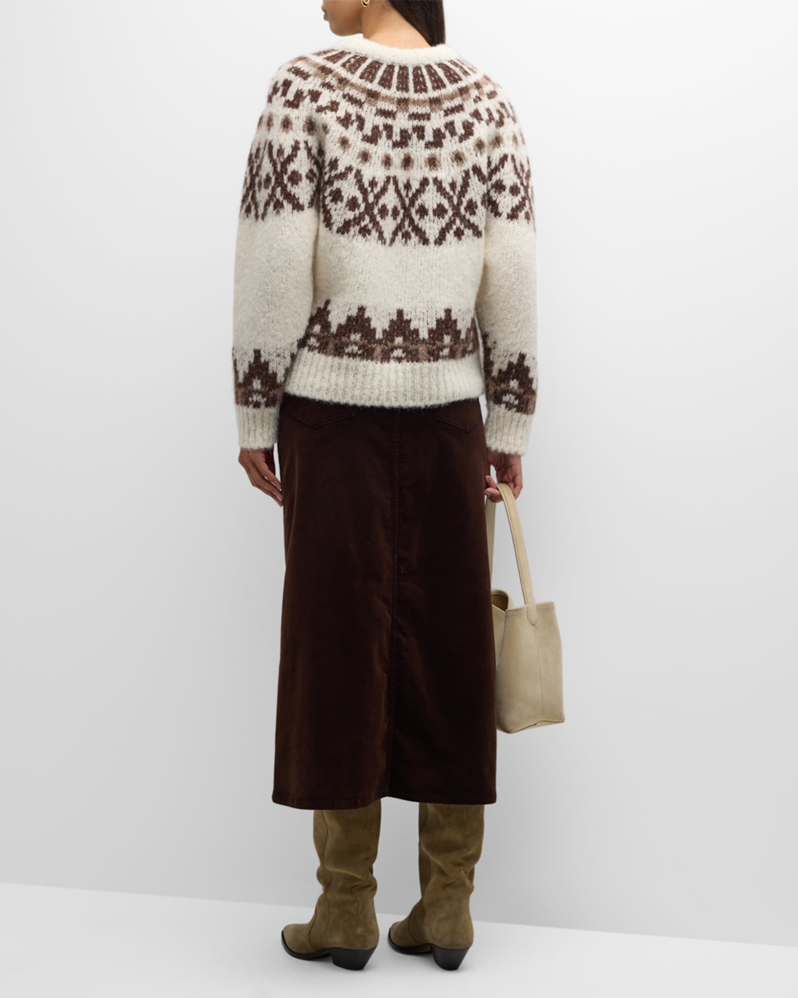 FRAME Fair Isle Sweater | Neiman Marcus
