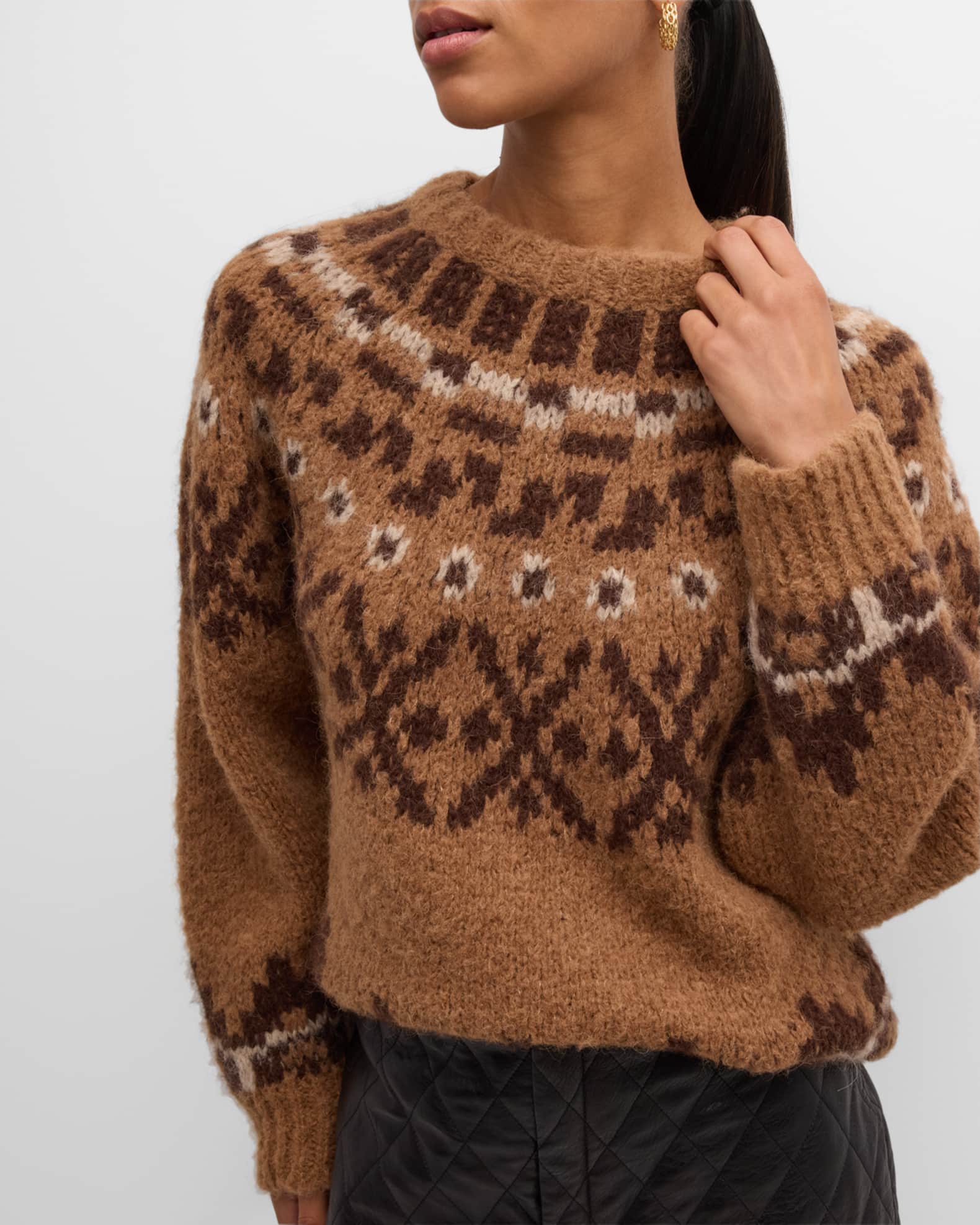 FRAME Fair Isle Sweater | Neiman Marcus