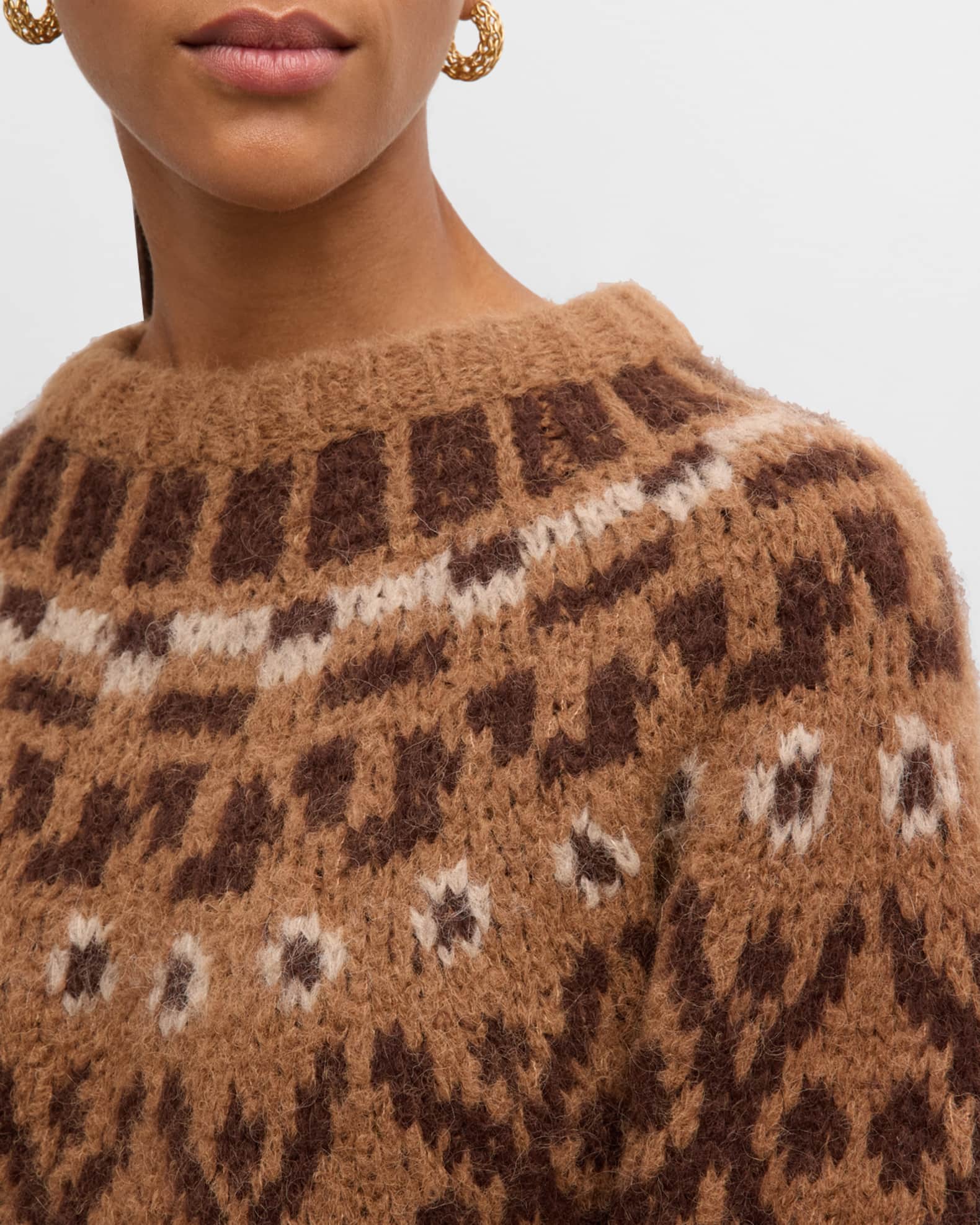 FRAME Fair Isle Sweater | Neiman Marcus
