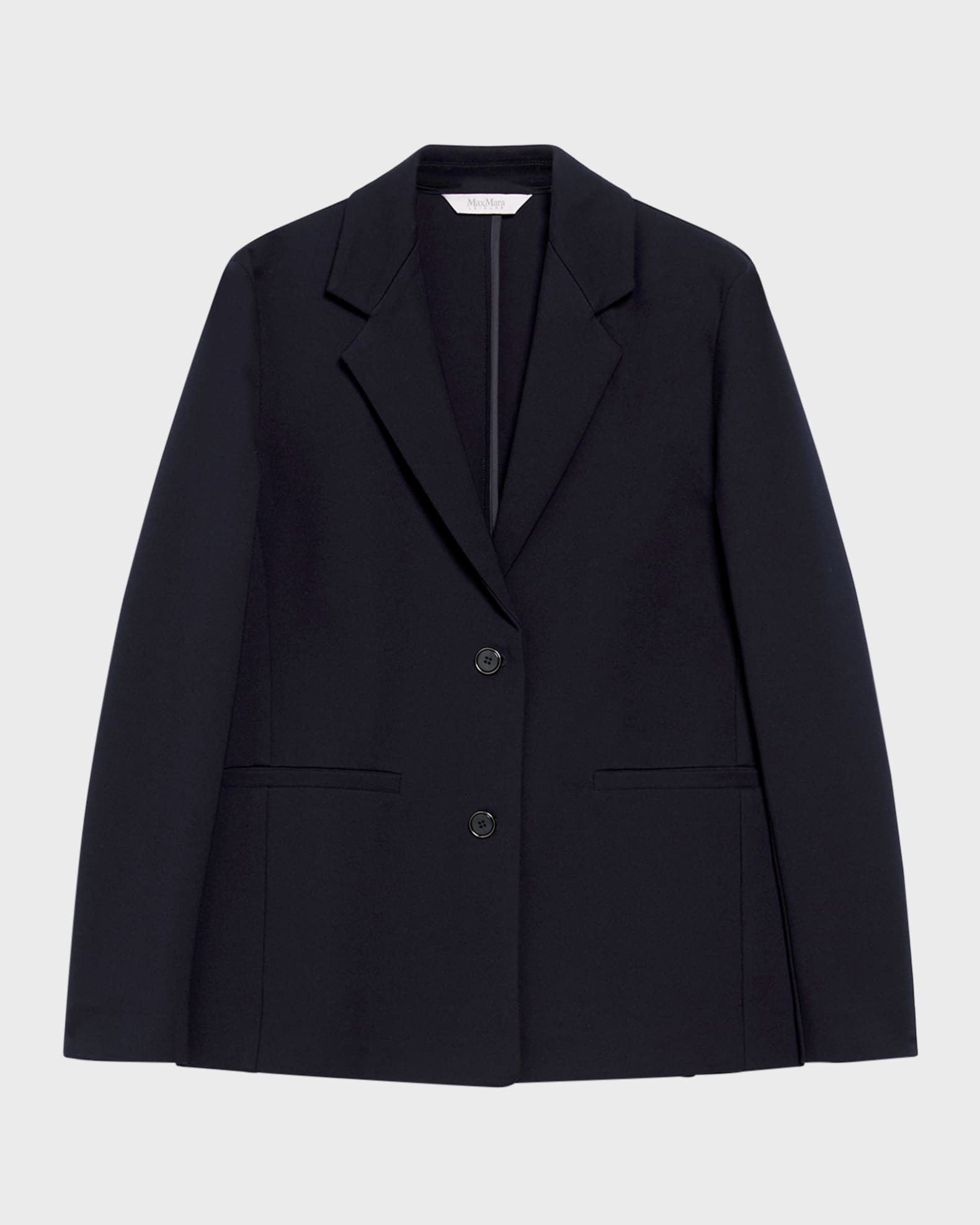 Max Mara Leisure Joice Single-Breasted Jersey Blazer | Neiman Marcus