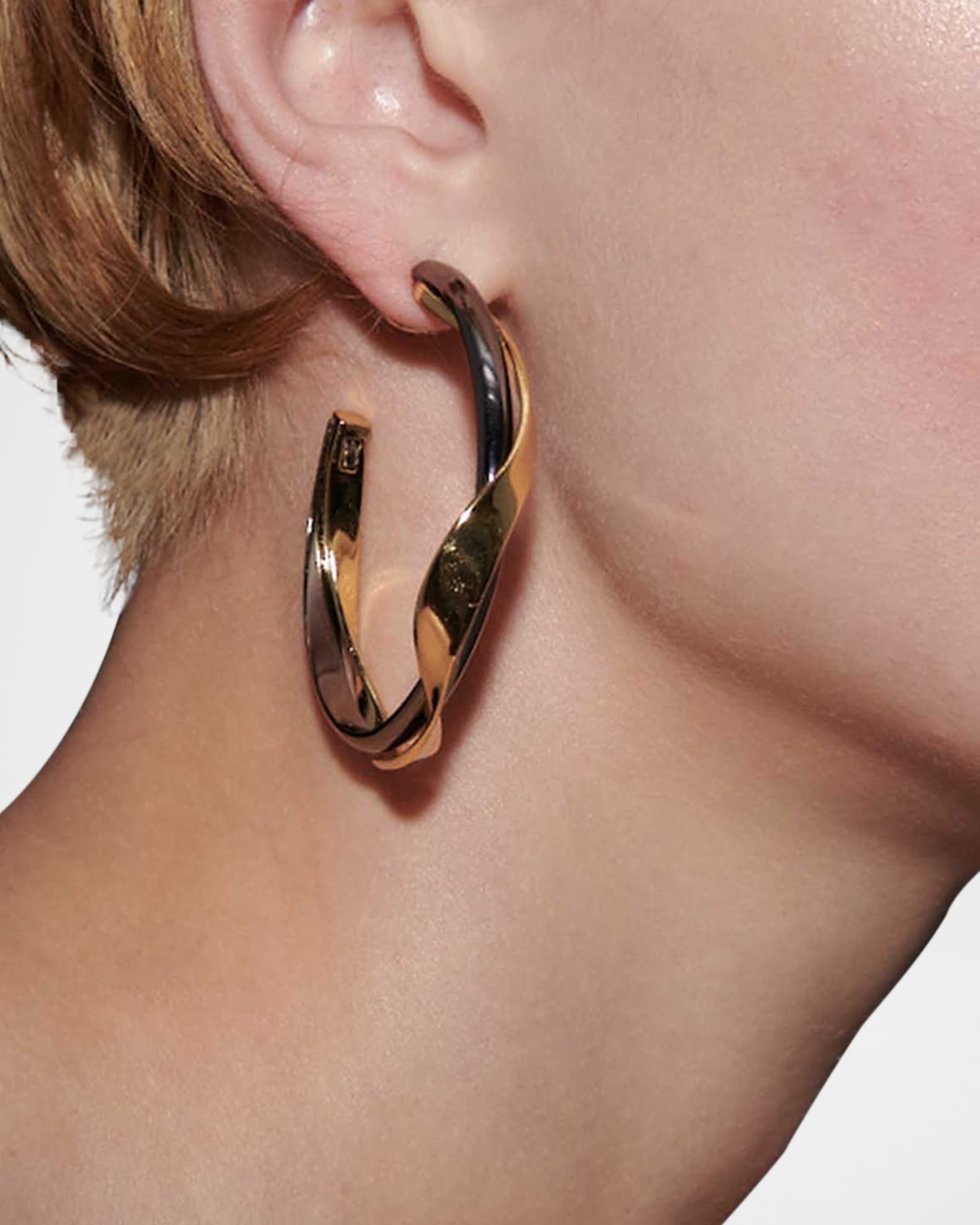 DEMARSON Essie Hoop Earrings | Neiman Marcus