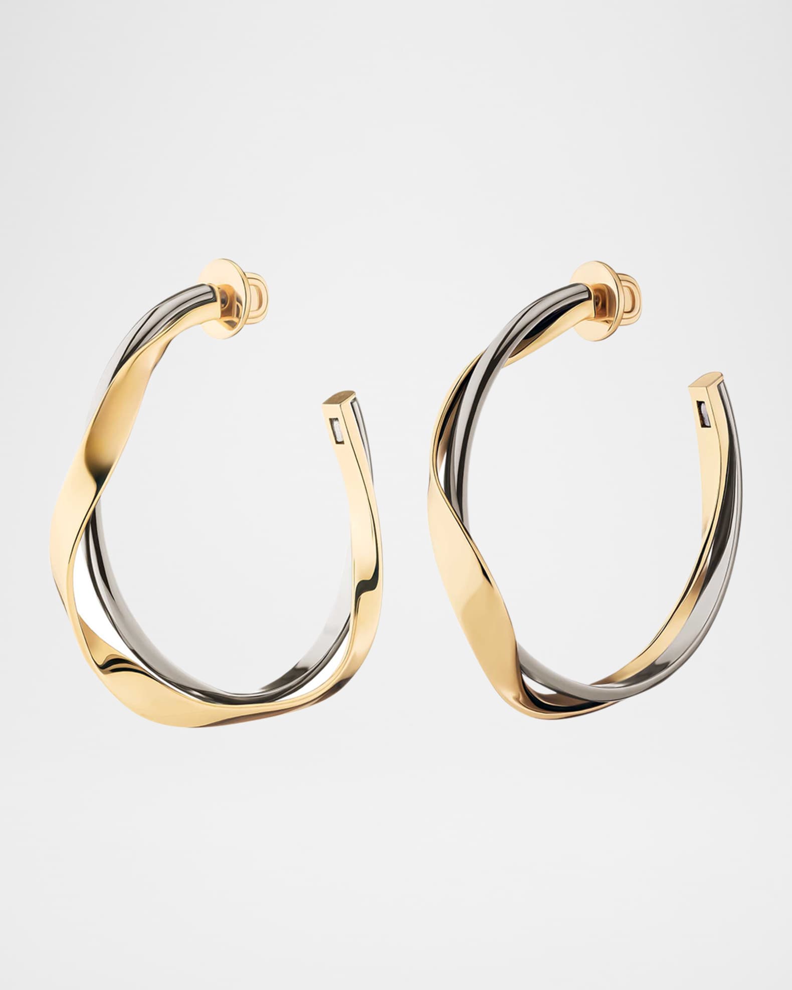 DEMARSON Essie Hoop Earrings | Neiman Marcus