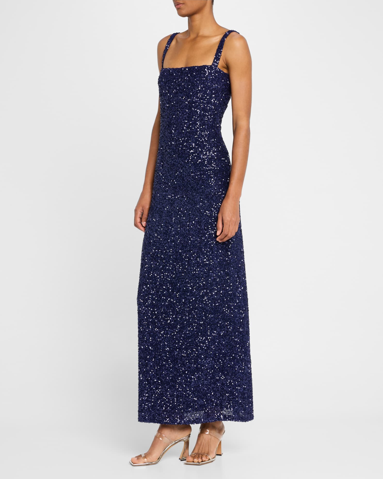 No Pise La Grama Luciernaga Sequined Dress | Neiman Marcus
