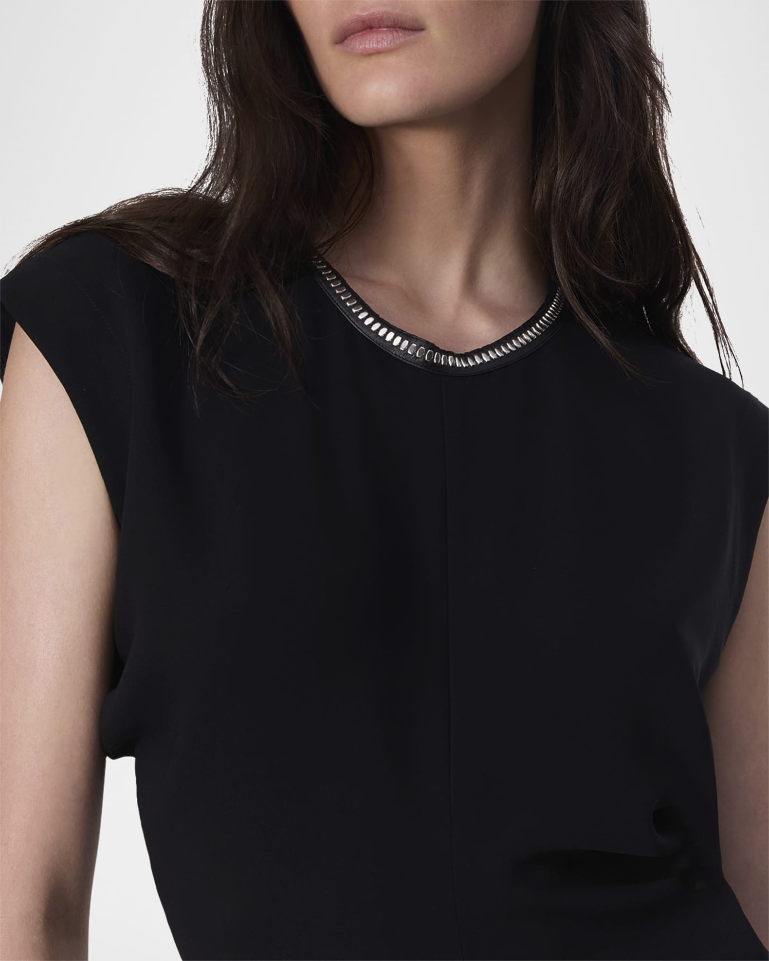 Rag & Bone Marie Crepe Maxi Dress | Neiman Marcus