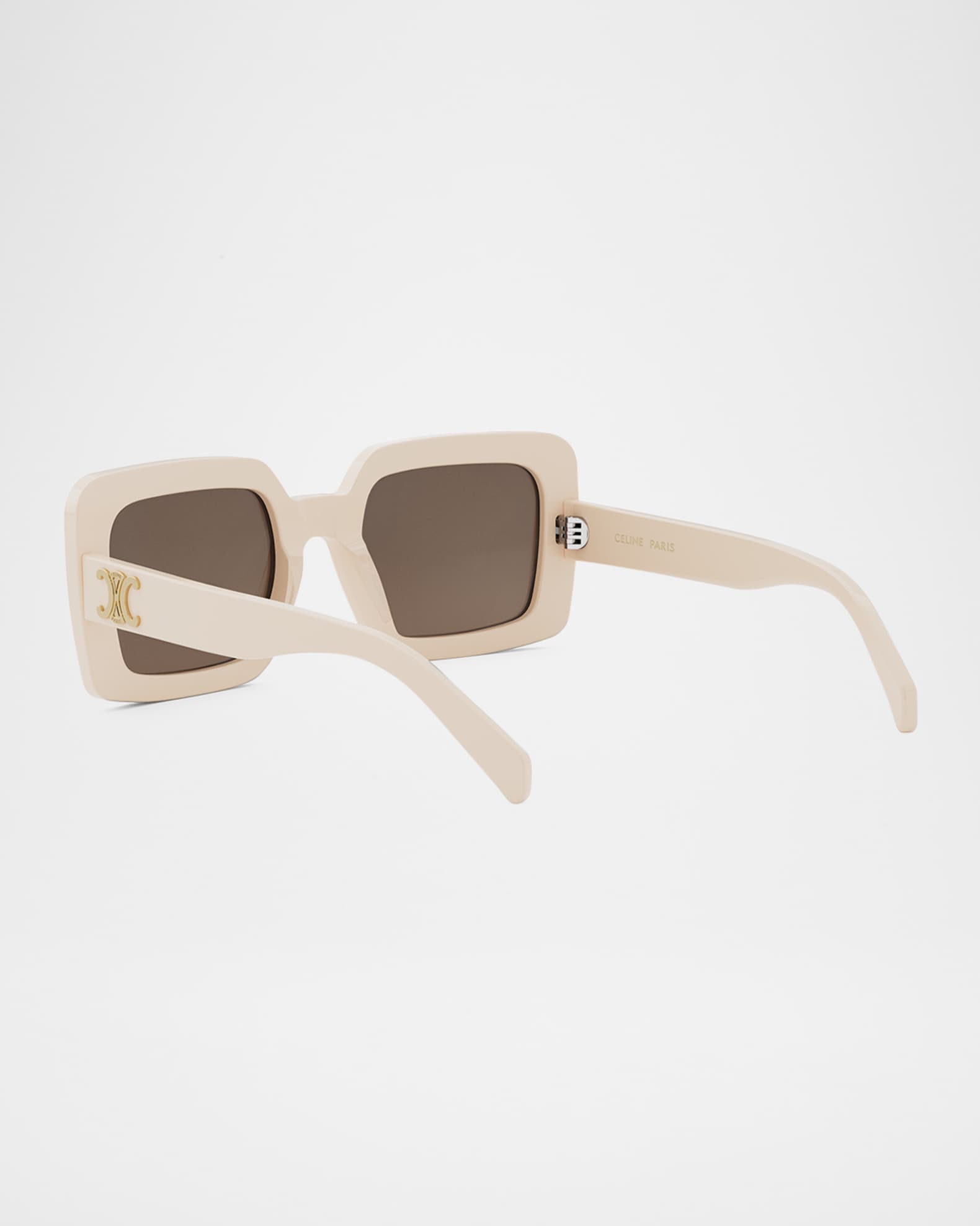 Celine Triomphe Acetate Square Sunglasses | Neiman Marcus