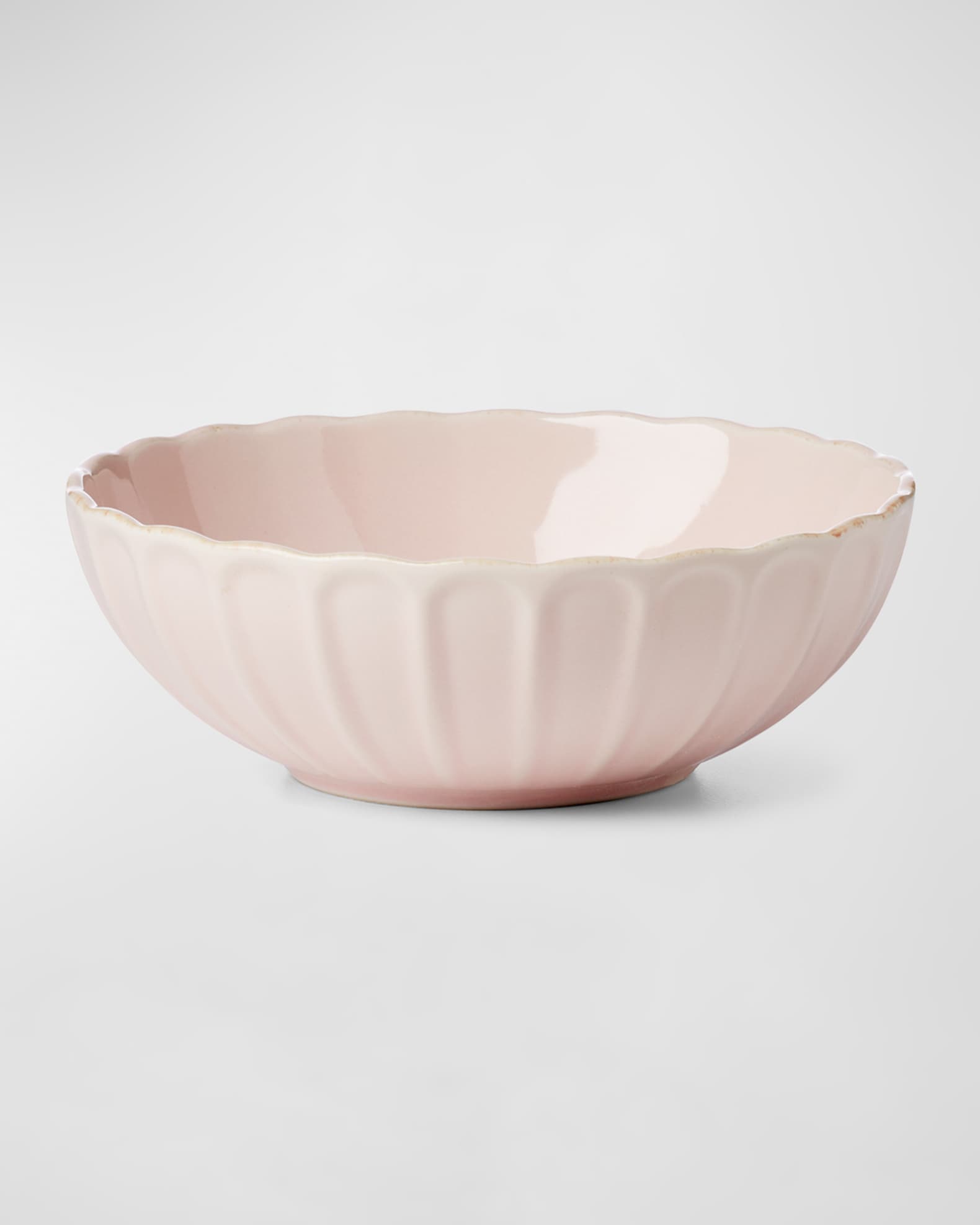 Lenox French Perle Scallop Blush 12-Piece Dinnerware Set, Service for 4 ...