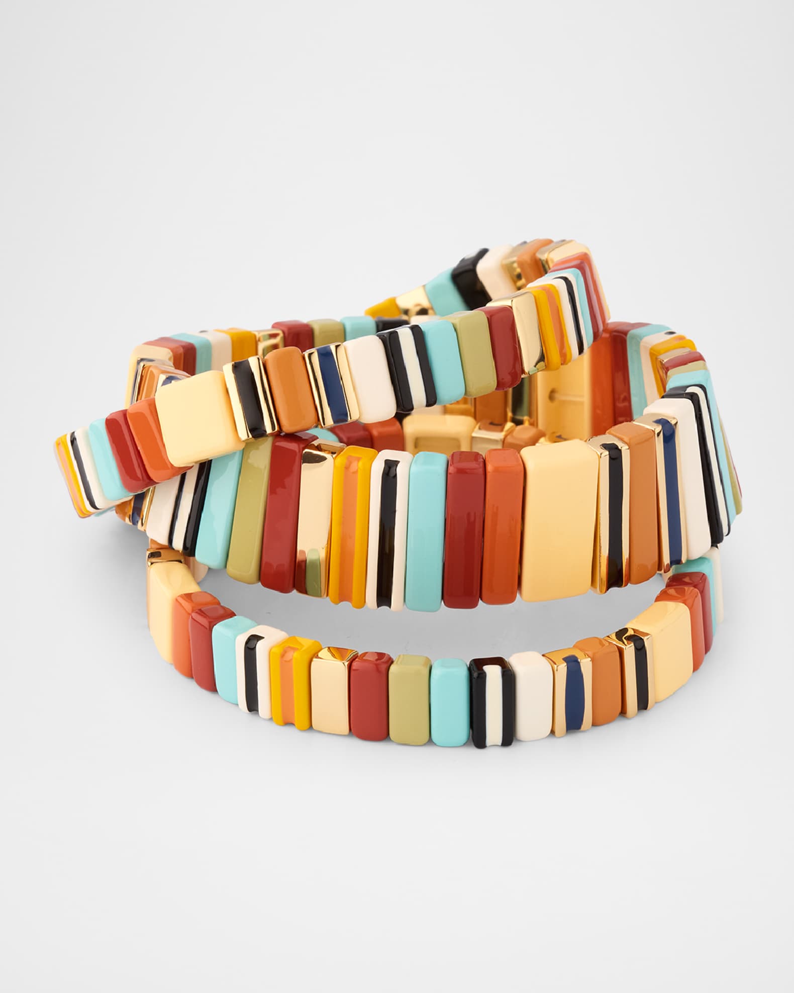 Roxanne Assoulin Sienna Stack Bracelets, Set of 3 | Neiman Marcus