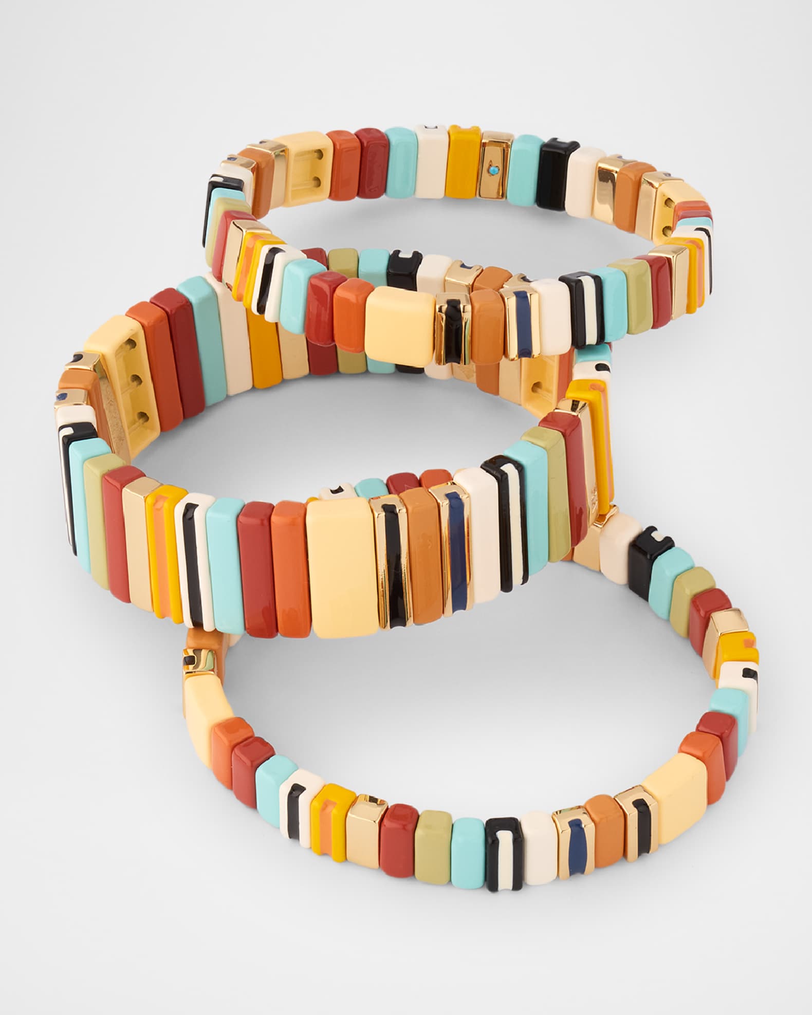 Roxanne Assoulin Sienna Stack Bracelets, Set of 3 | Neiman Marcus