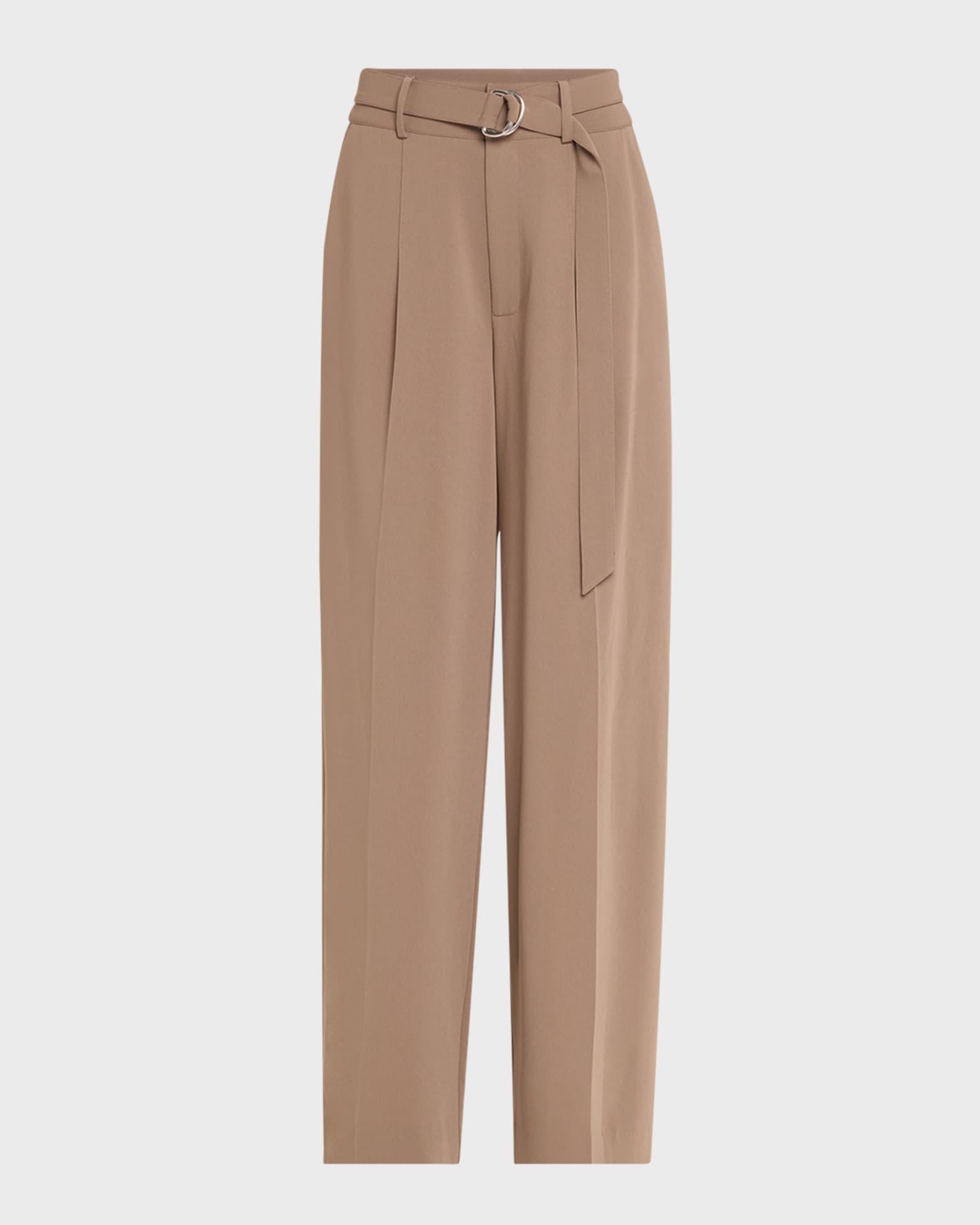 Cinq a Sept Genna Belted Wide-Leg Pants | Neiman Marcus