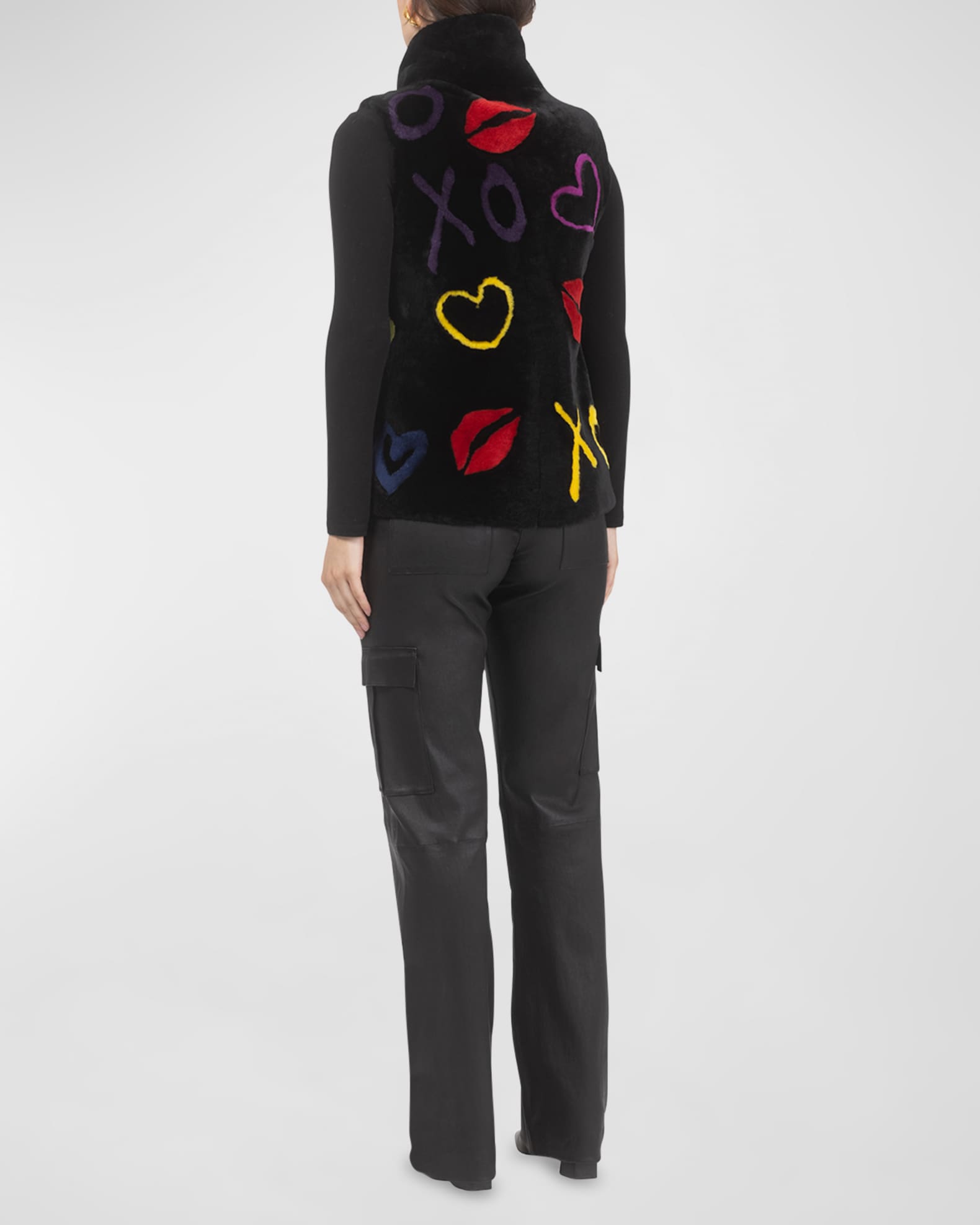 Gorski Reversible Shearling Lamb Vest | Neiman Marcus