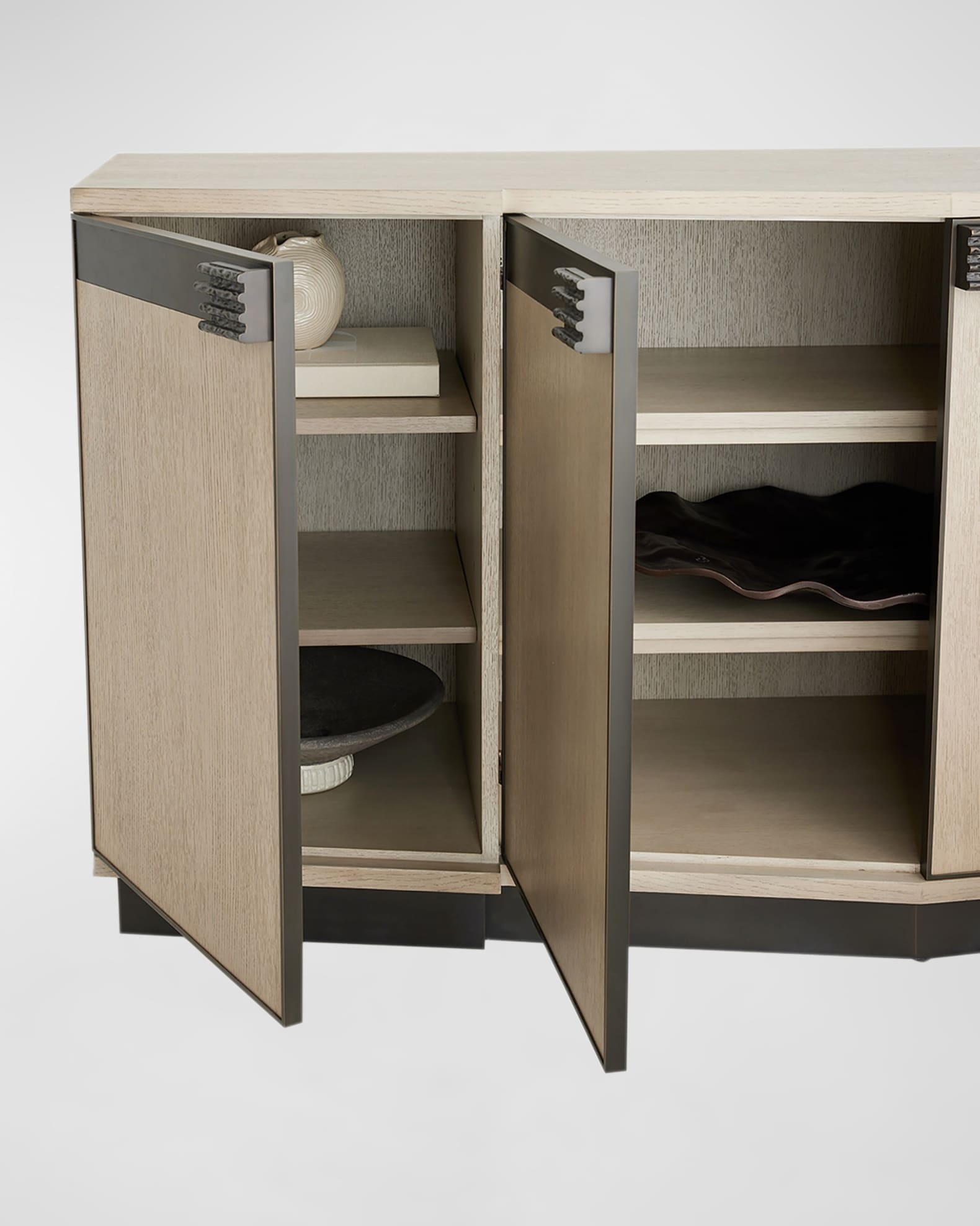 Arteriors Cyrus 4-Door Credenza | Neiman Marcus