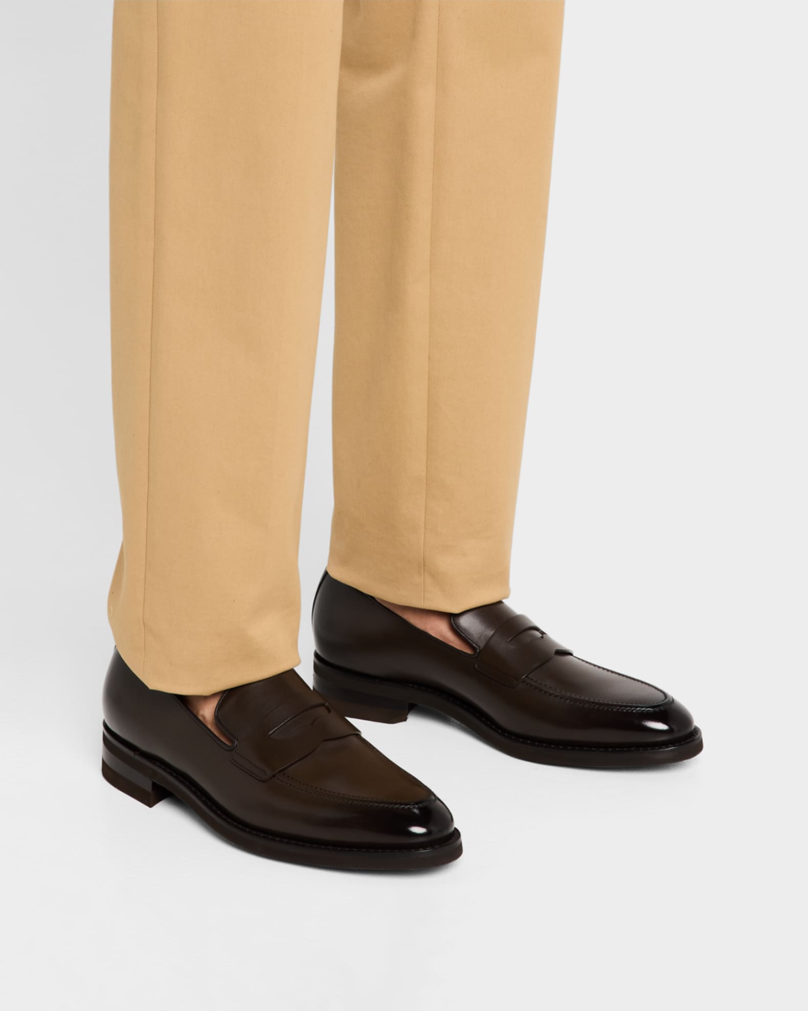 Bally Men's Samius Leather Penny Loafers | Neiman Marcus