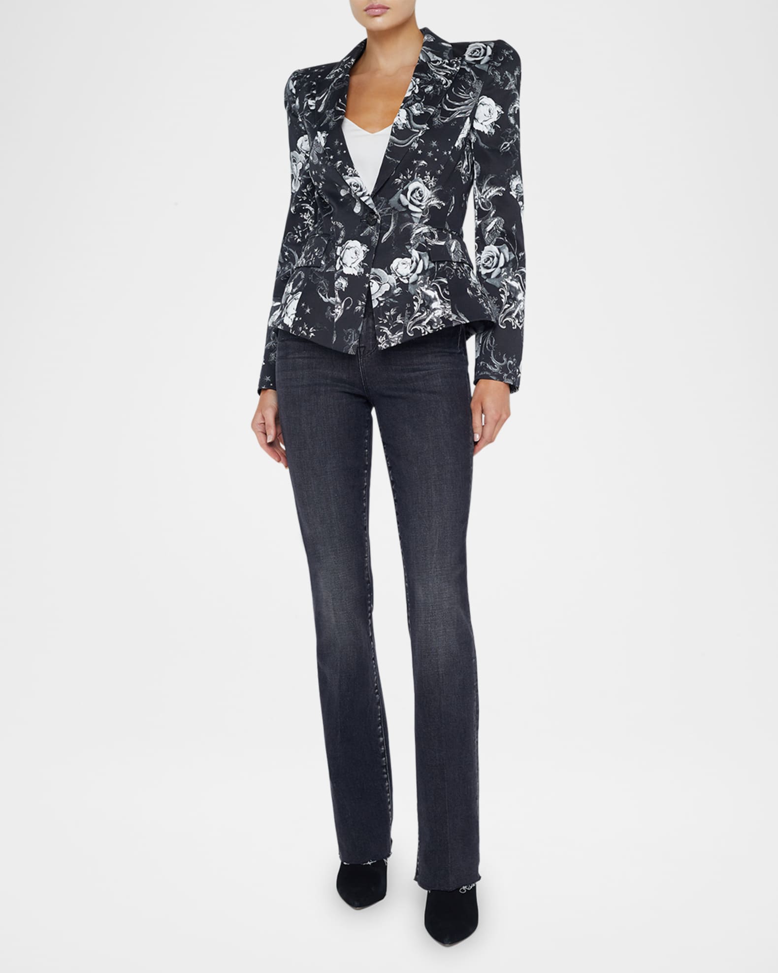 L'Agence Kaisley Structured Zodiac Blazer | Neiman Marcus