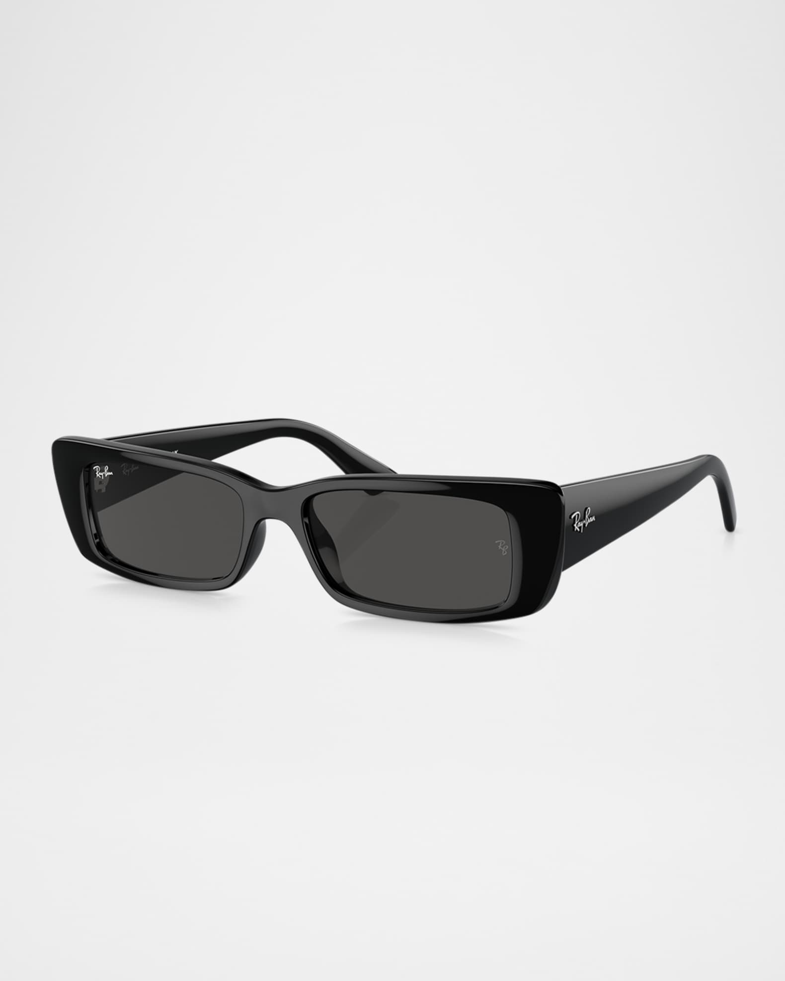 Ray-Ban Plastic Rectangular Sunglasses, 54MM | Neiman Marcus