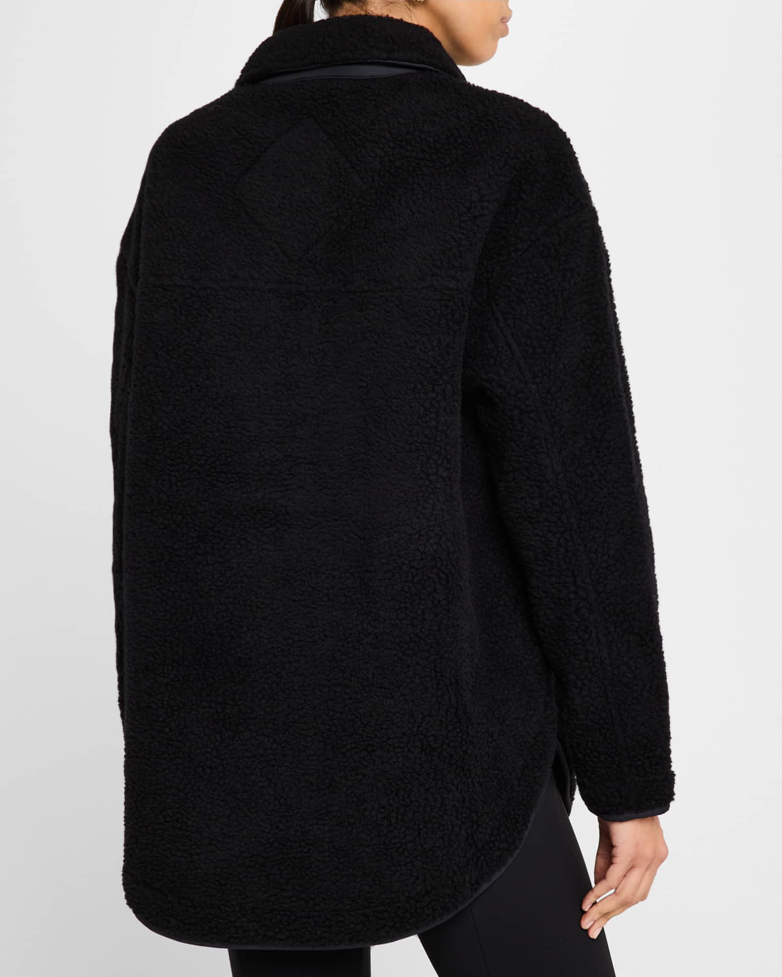 Canada Goose Simcoe Breathable Lightweight Sherpa Shacket | Neiman Marcus