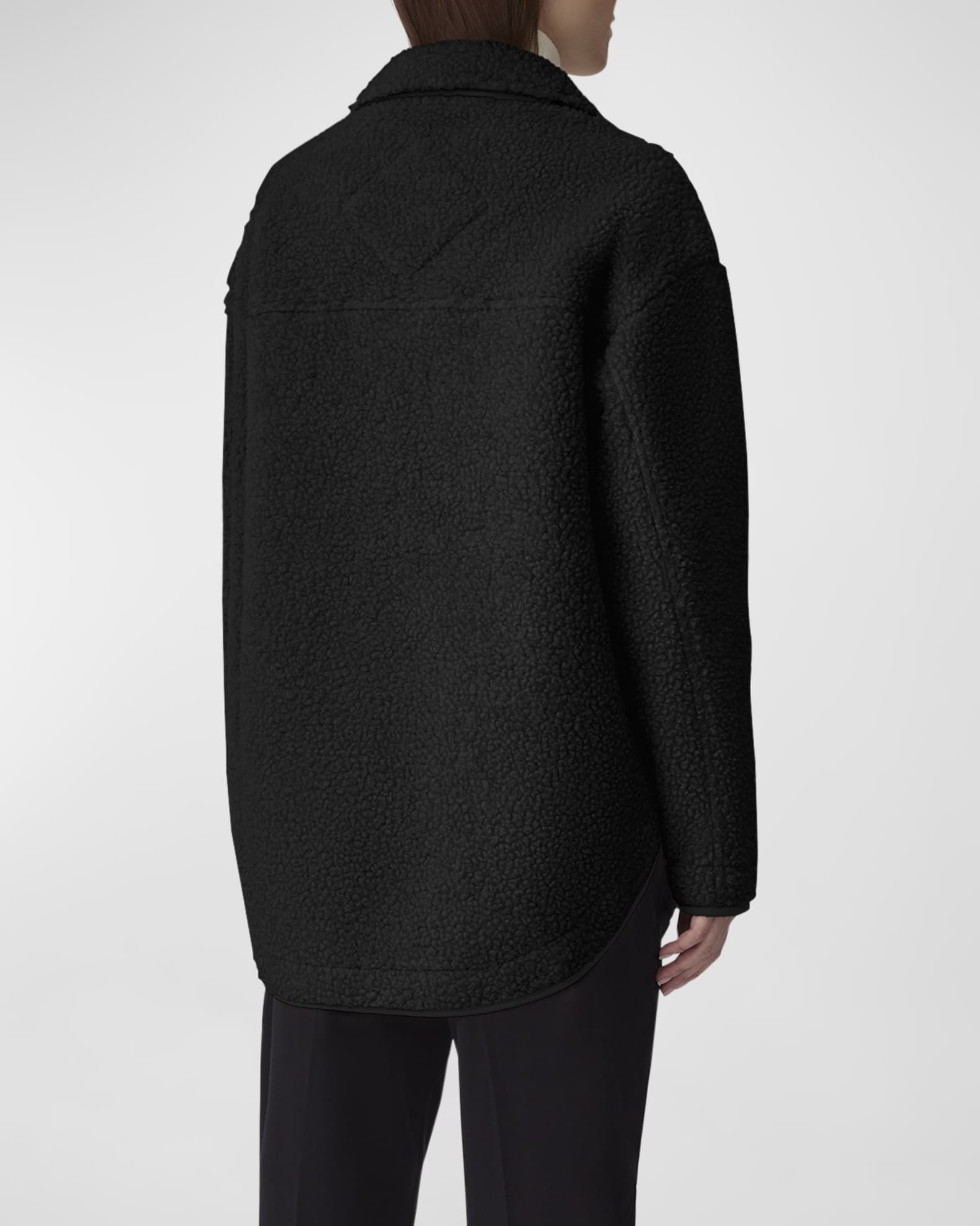 Canada Goose Simcoe Breathable Lightweight Sherpa Shacket | Neiman Marcus