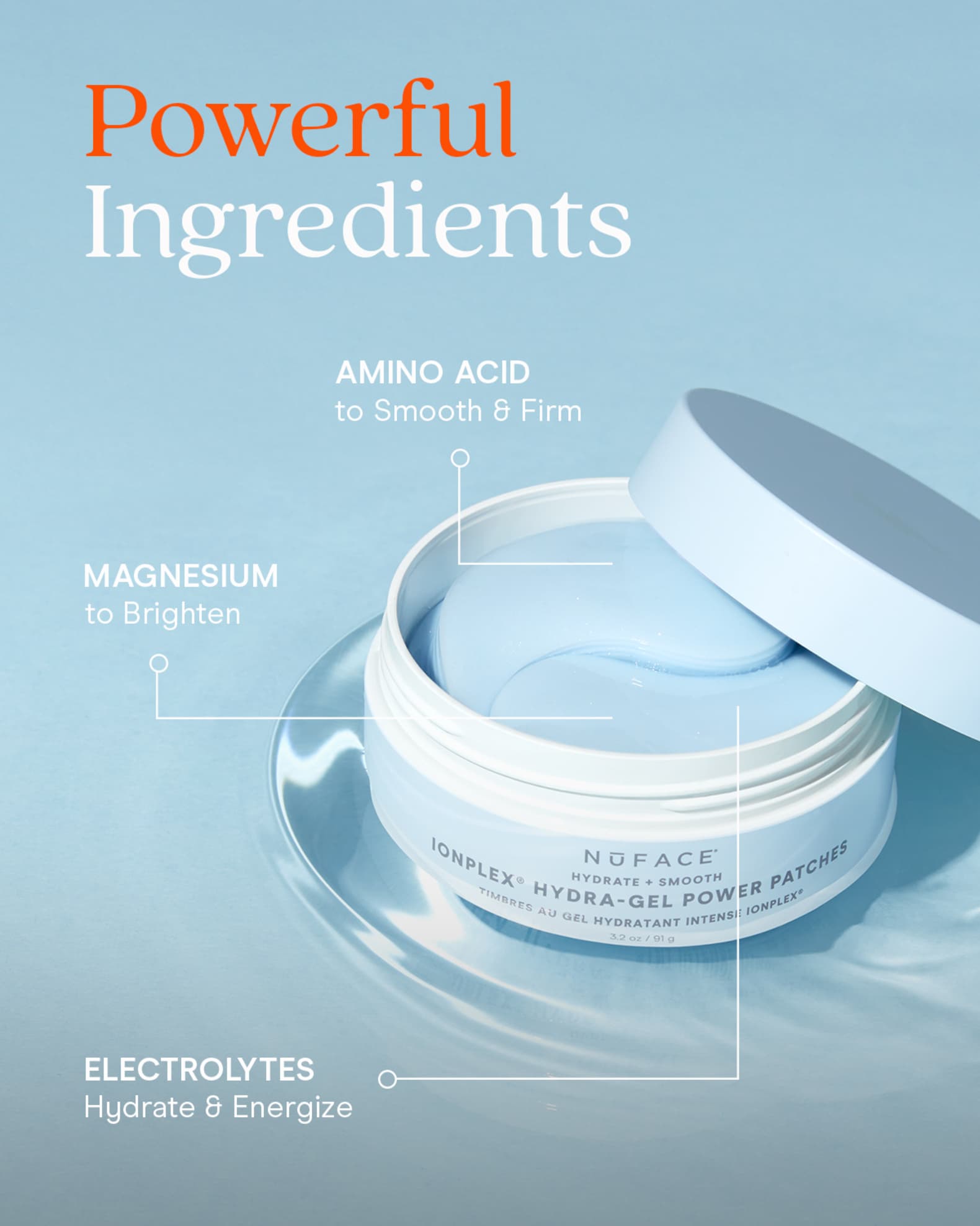 NuFace IonPlex HydraGel Eye Mask, 3.2 oz. | Neiman Marcus