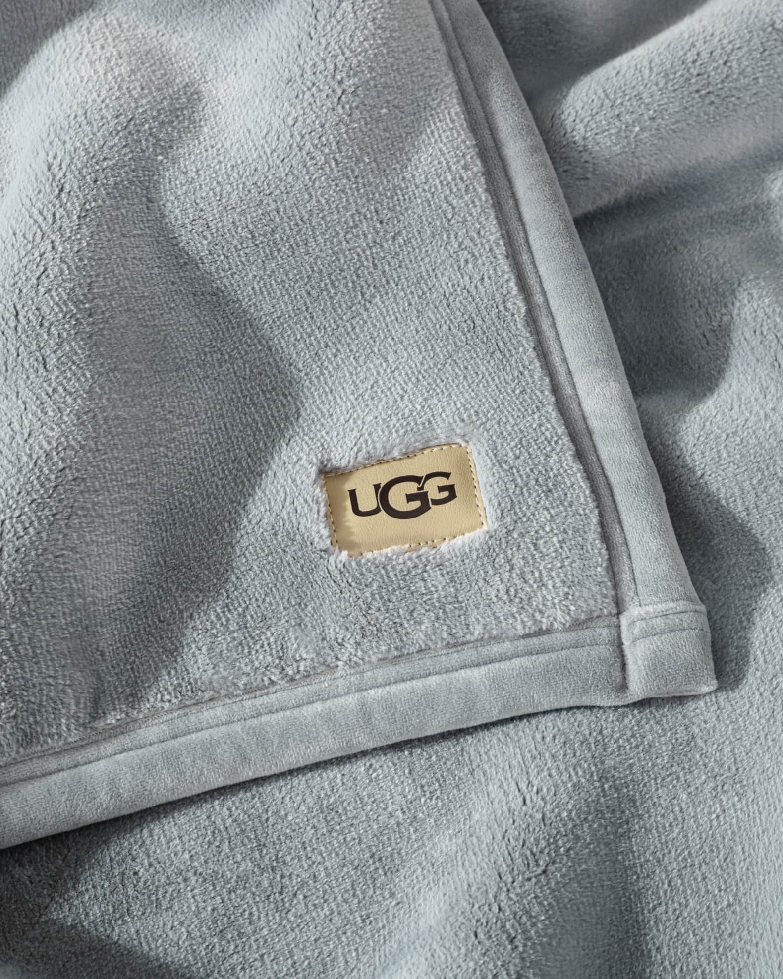 UGG Coco Faux Fur Throw Blanket, 50" x 70" | Neiman Marcus