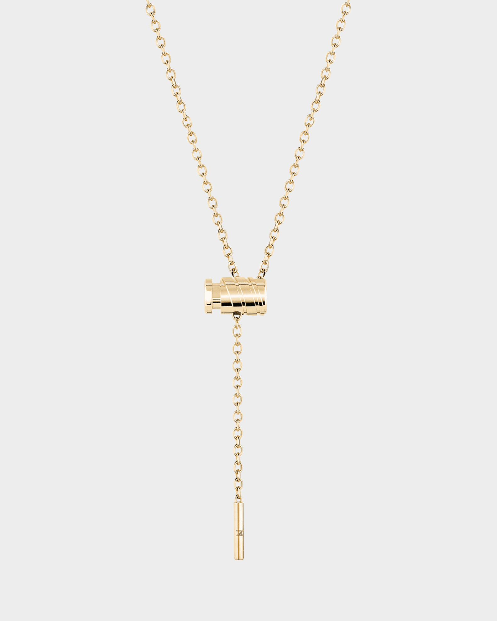 Nouvel Heritage 18K Gold Mini Latch Necklace | Neiman Marcus