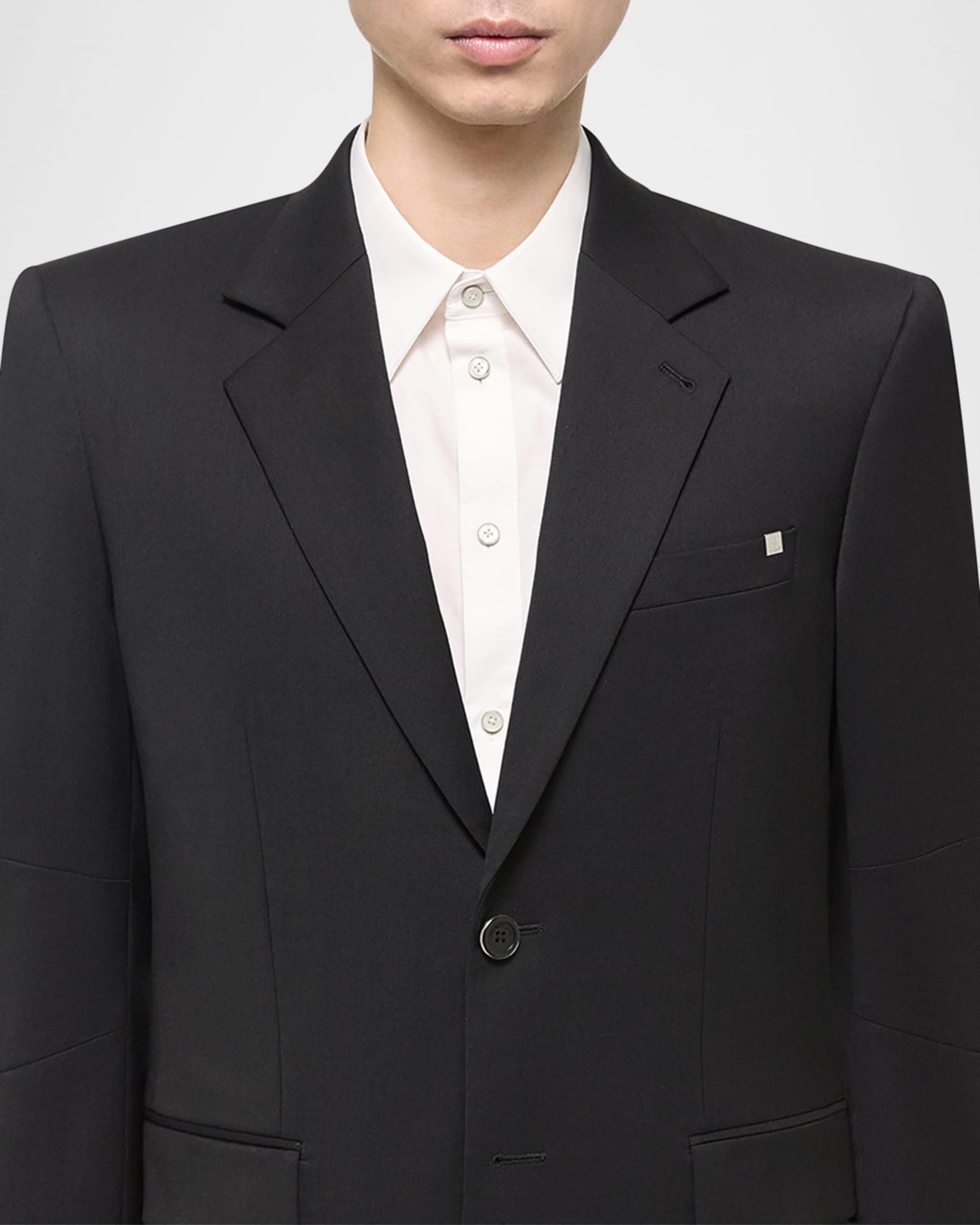 Helmut Lang Men’s Curve Classic Blazer | Neiman Marcus