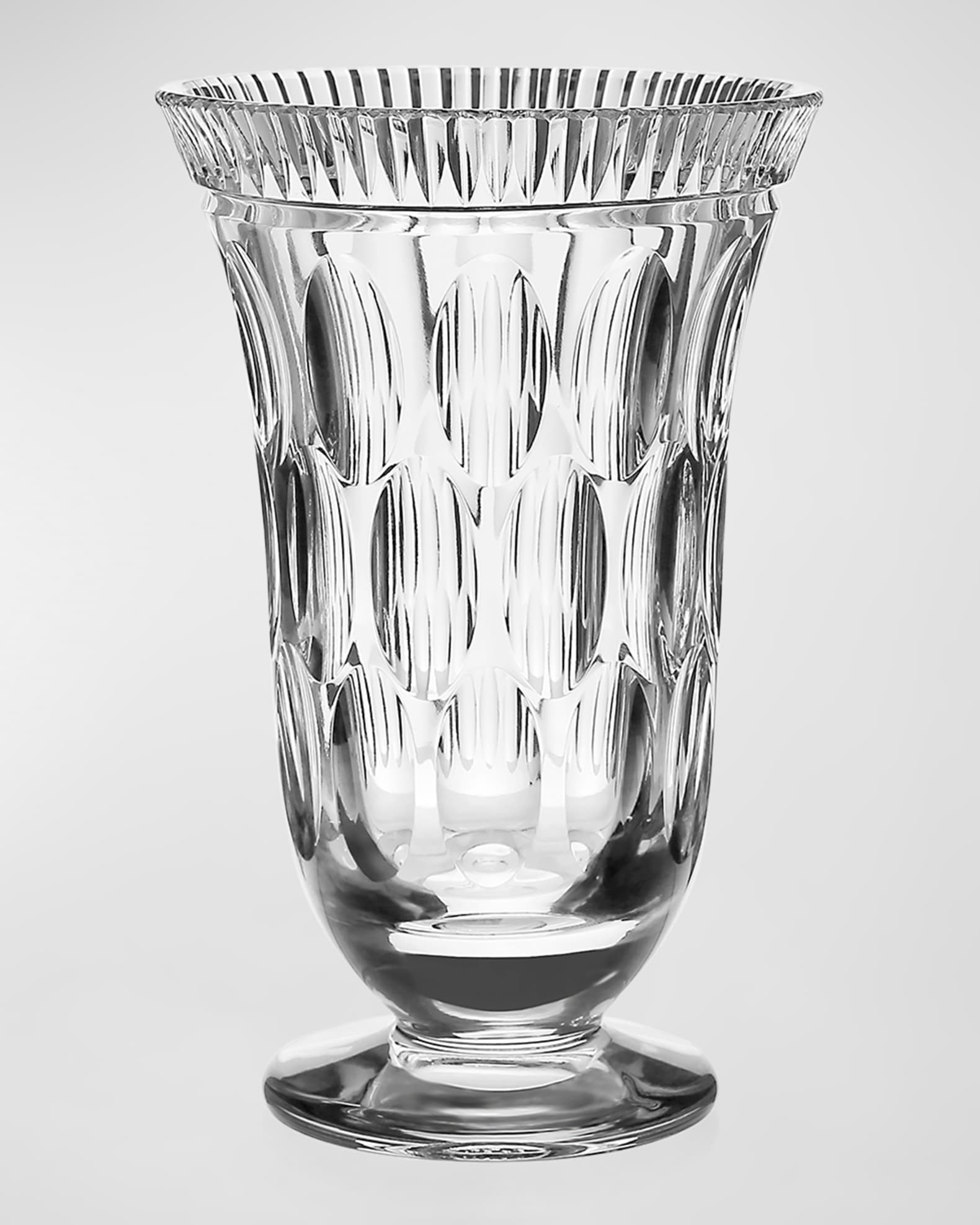 William Yeoward Crystal Kathleen Footed Vase, 8" | Neiman Marcus