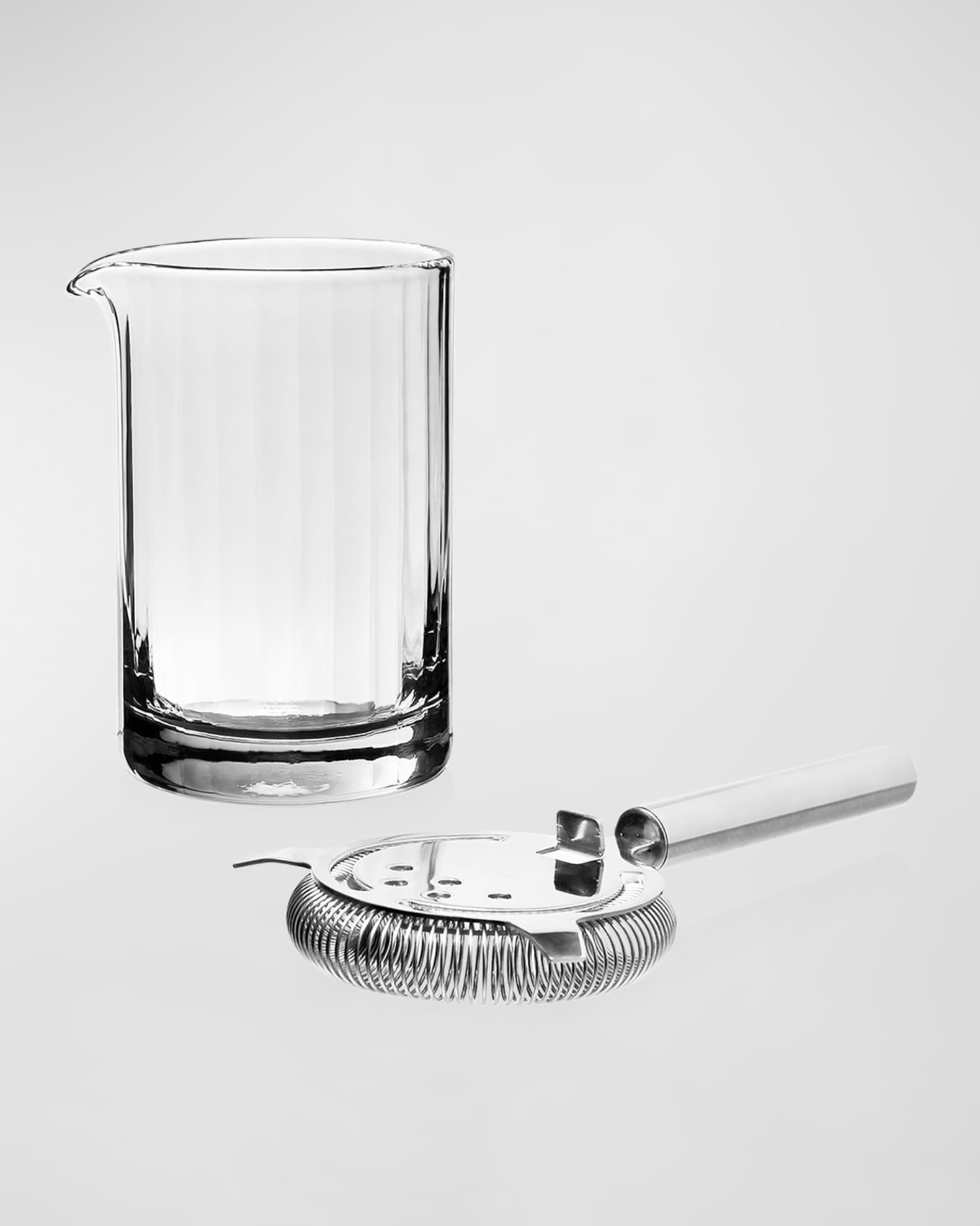 William Yeoward Crystal Corinne Mixer & Strainer Set | Neiman Marcus