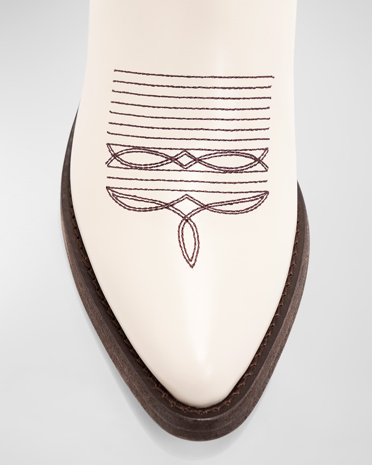 Partlow Rowan Bicolor Leather Western Boots | Neiman Marcus