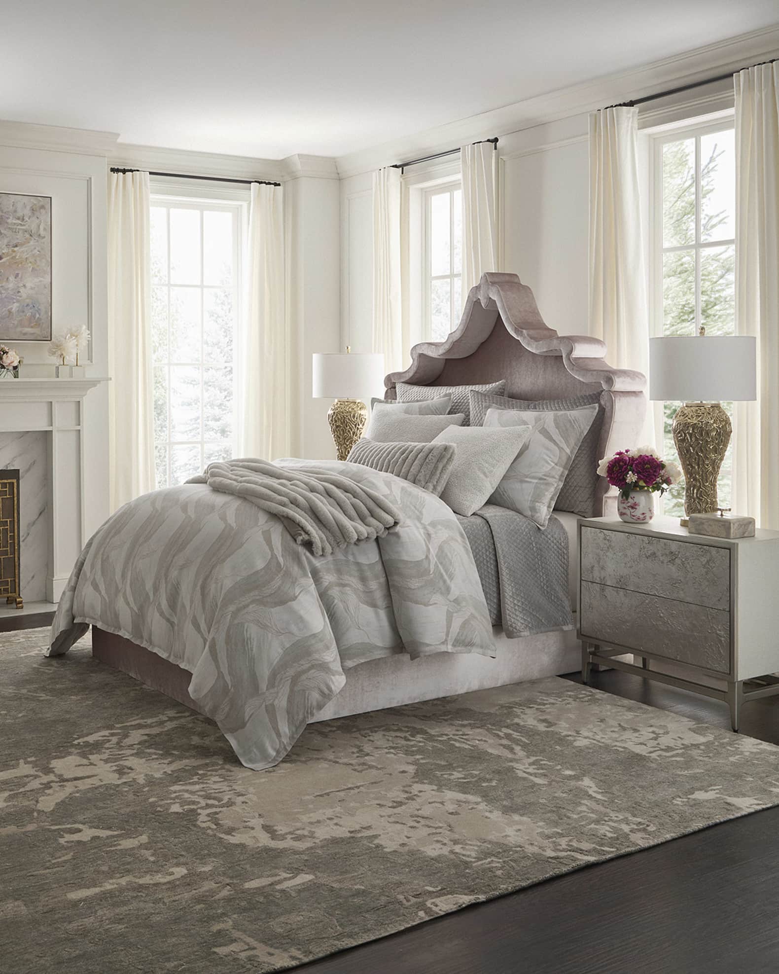 Refined Simplicity Versailles Bed | Neiman Marcus