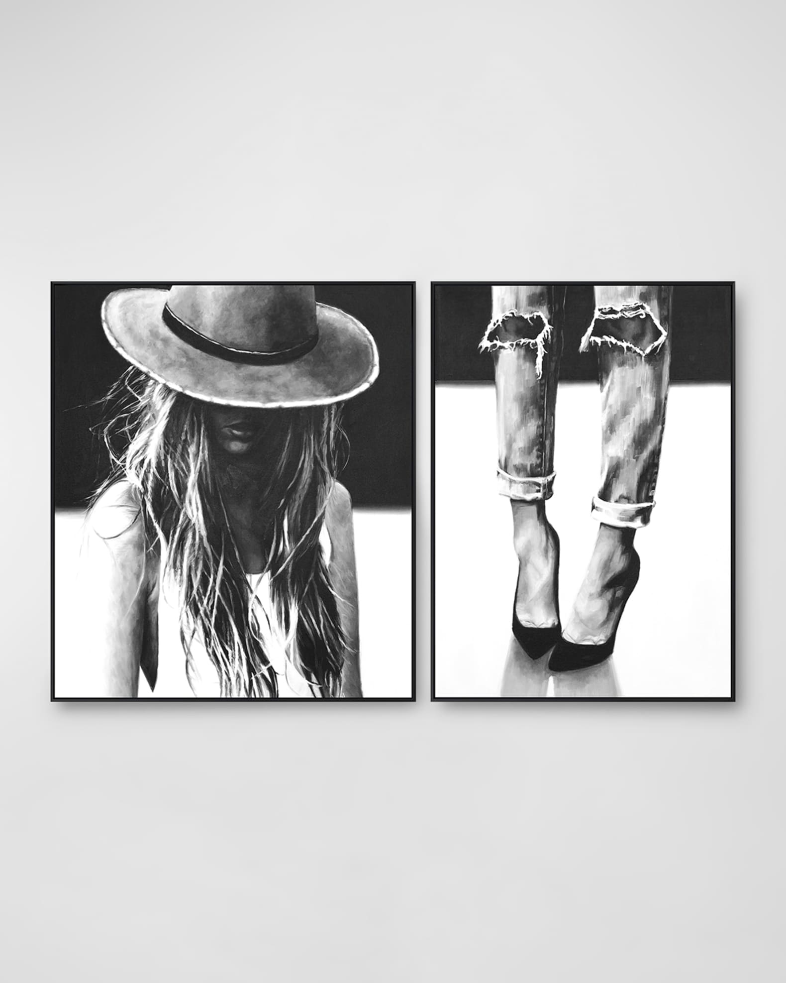 Facing and Catch Wall Art Collection | Neiman Marcus