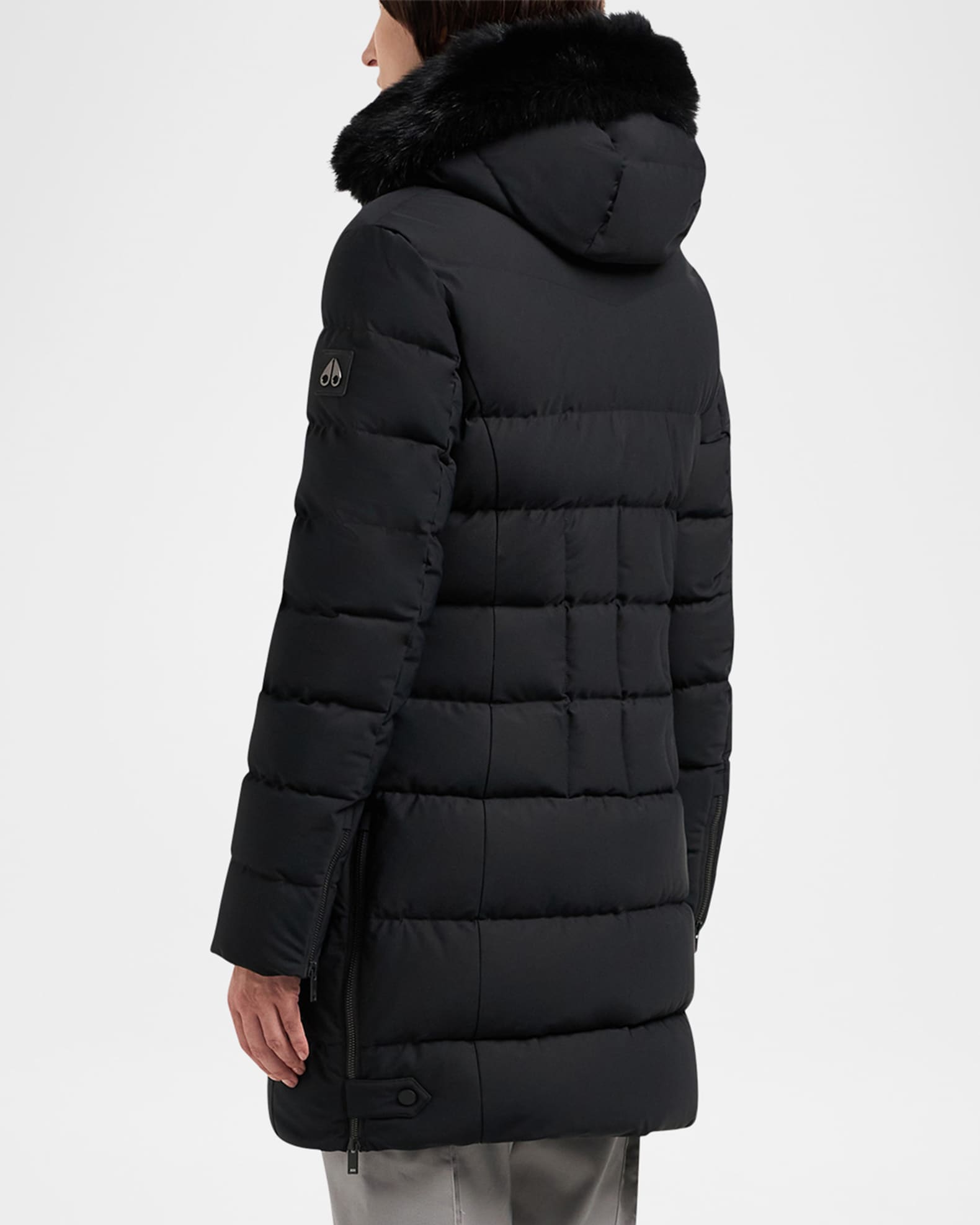 Moose Knuckles Watershed 3 Parka with Detachable Hood and Shearling ...