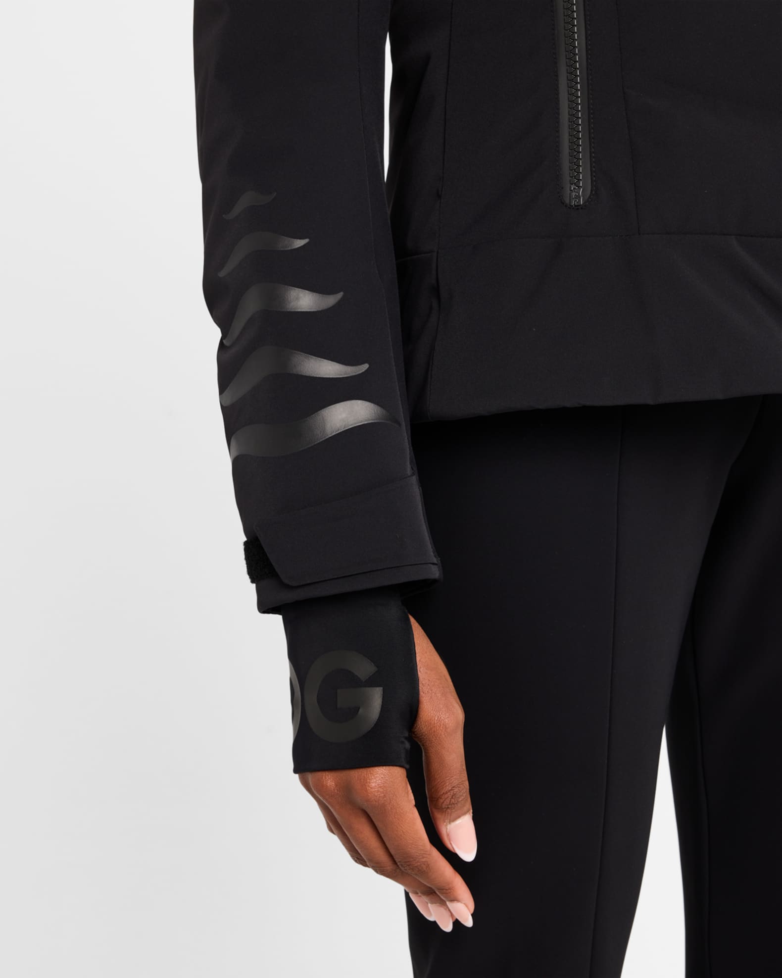 Bogner Kea Flame Print Hooded Parka | Neiman Marcus