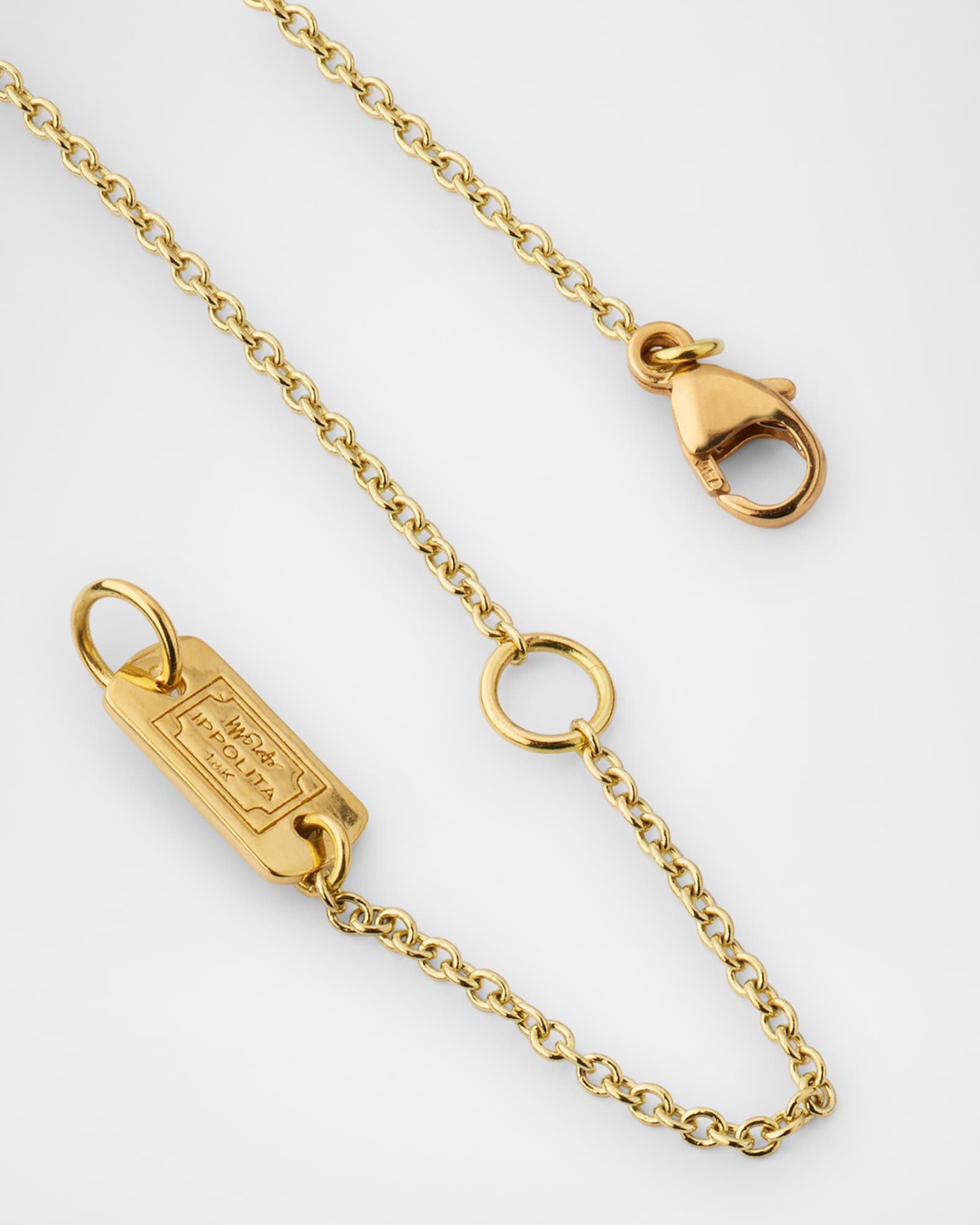 Ippolita Rock Candy Mare 15-Stone Station Chain Necklace in 18K Gold ...