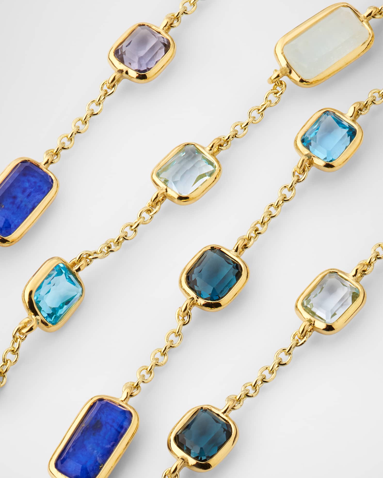 Ippolita Rock Candy Mare Gelato Confetti Necklace in 18K Gold | Neiman ...