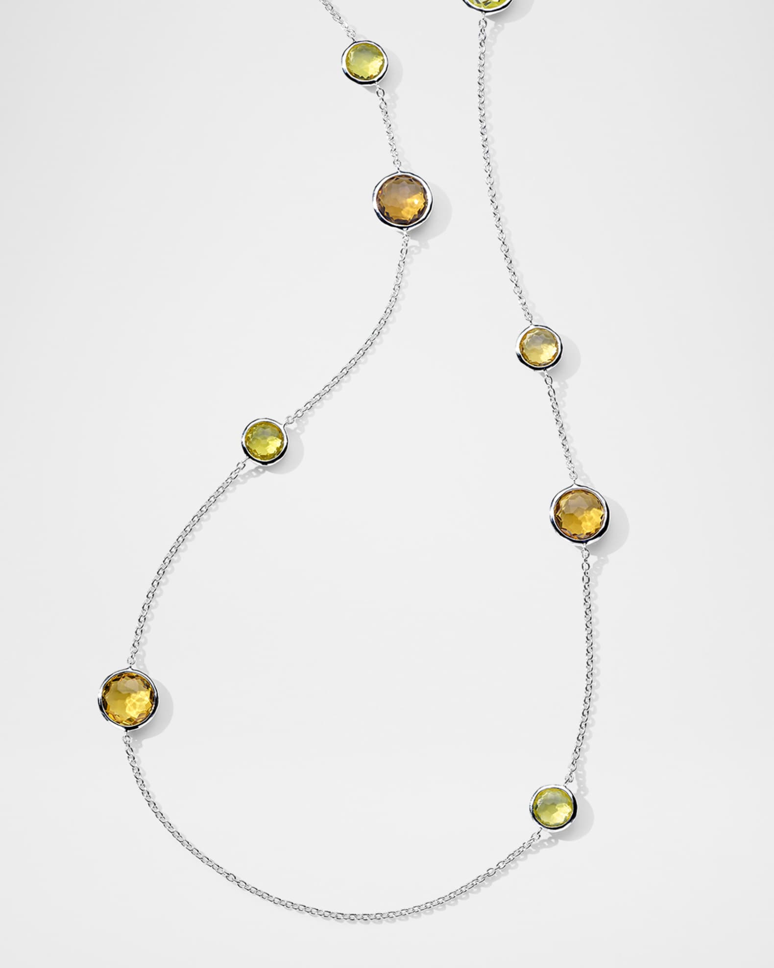 Ippolita Lollipop Girasole Multi-Stone Station Necklace in Sterling ...