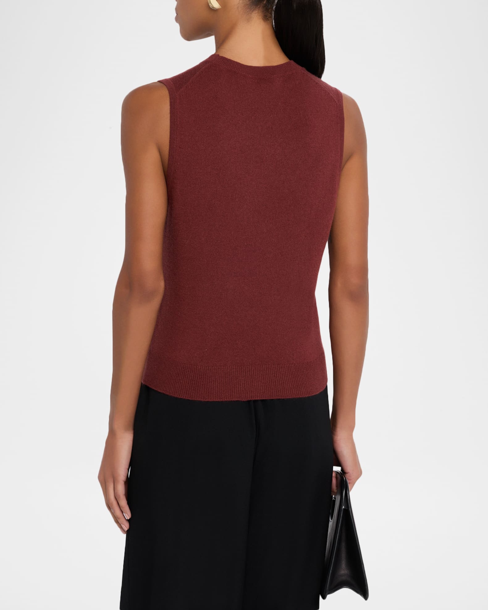 Theory Cashmere Knit Shell Top | Neiman Marcus