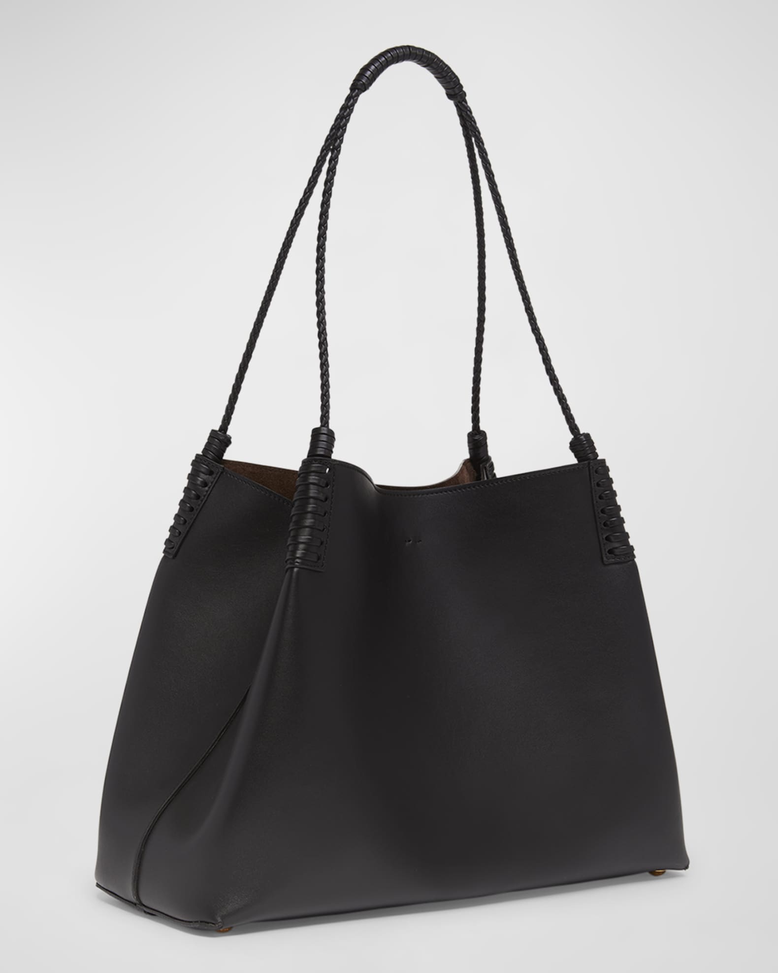 Etro Libra Leather Shopping Shoulder Bag | Neiman Marcus