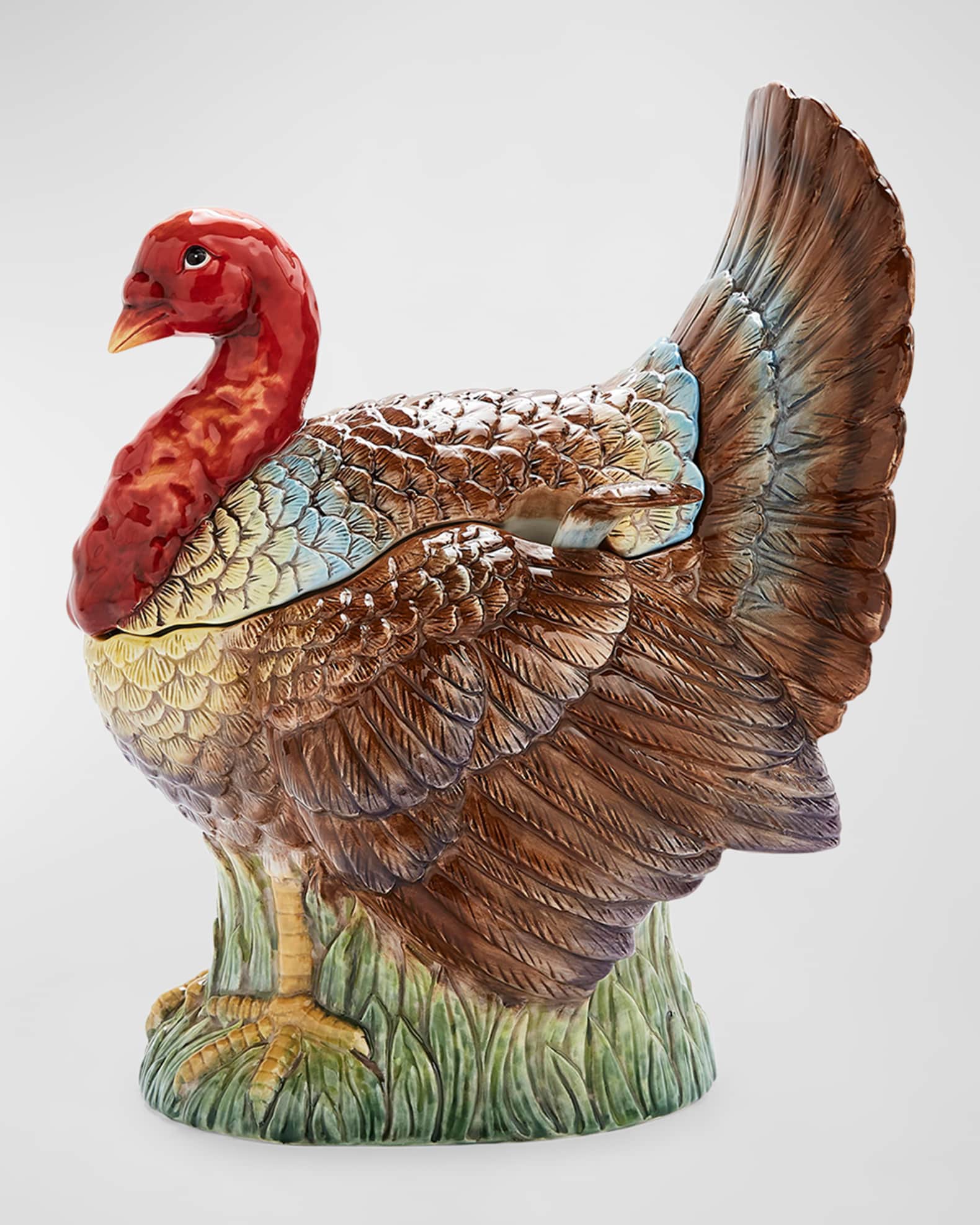 Spode Woodland Figural Turkey Soup Tureen | Neiman Marcus