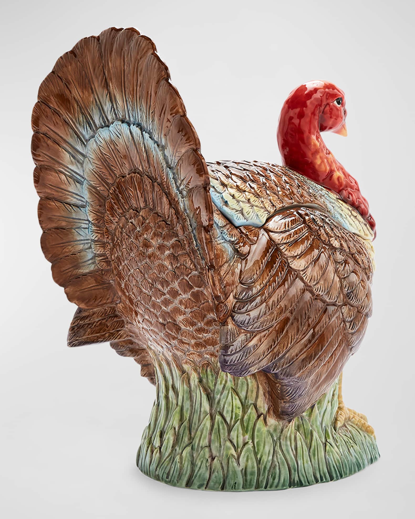 Spode Woodland Figural Turkey Soup Tureen | Neiman Marcus
