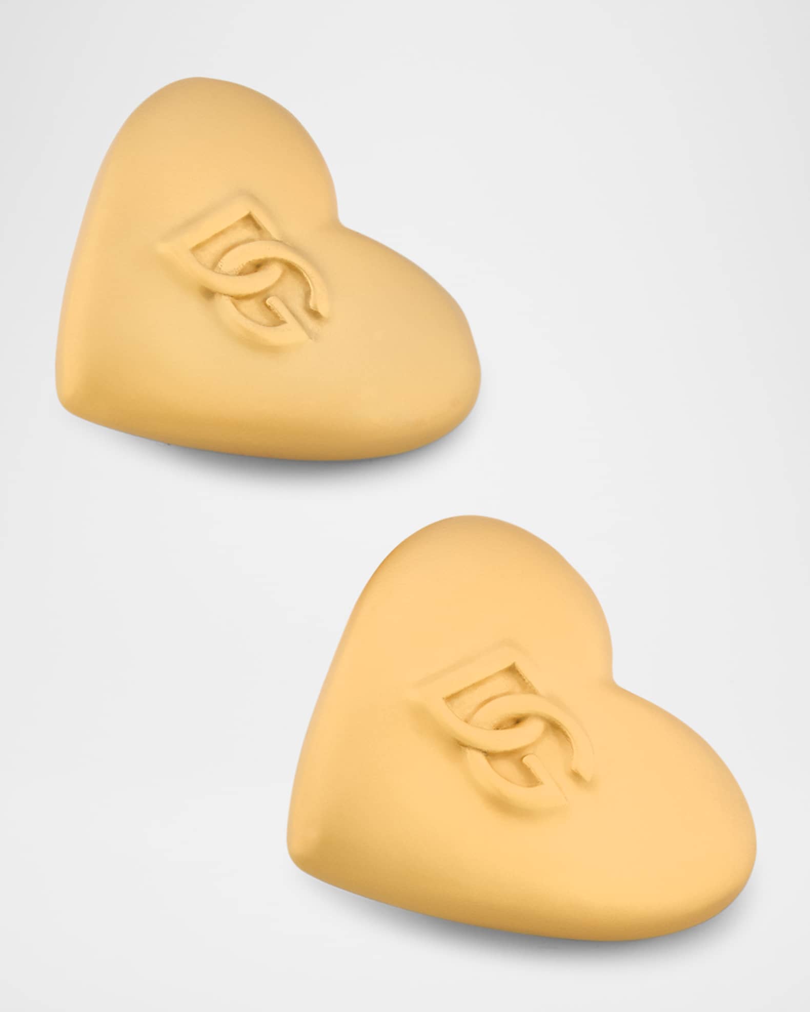 Dolce&Gabbana Heart DG Earrings | Neiman Marcus