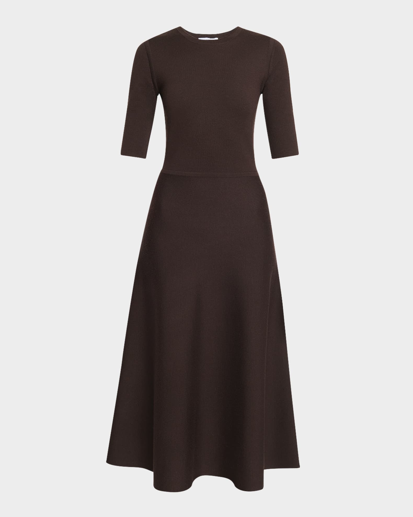 Gabriela Hearst Seymore Wool-Cashmere Maxi Dress | Neiman Marcus