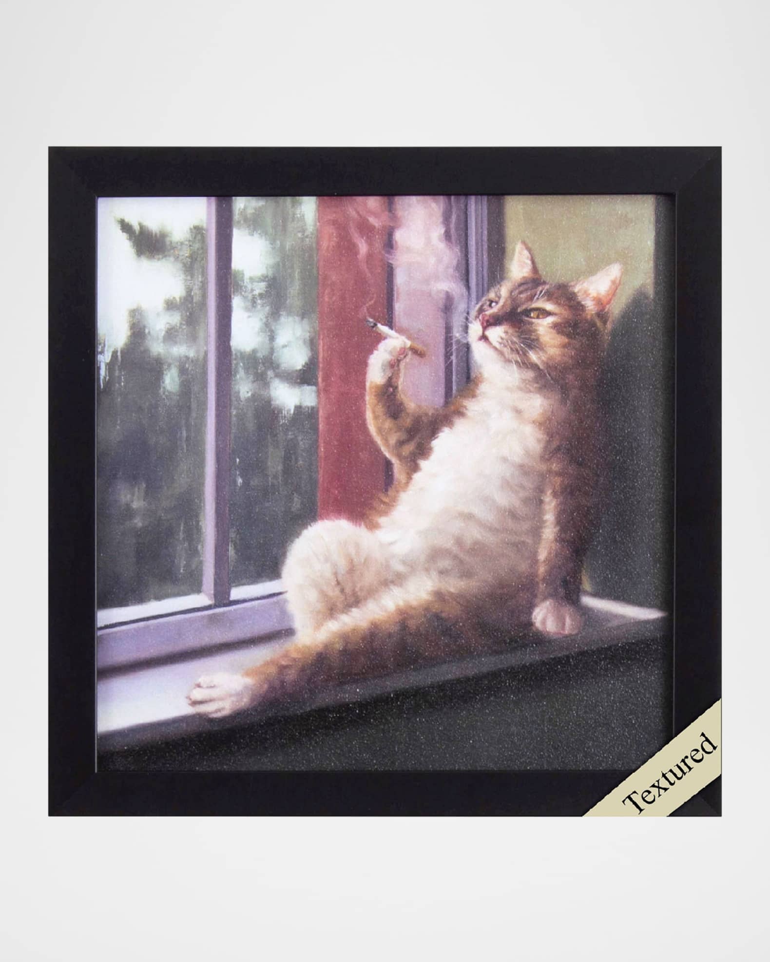 "Rainy Day Blues" Framed Print by Lucia Heffernan | Neiman Marcus